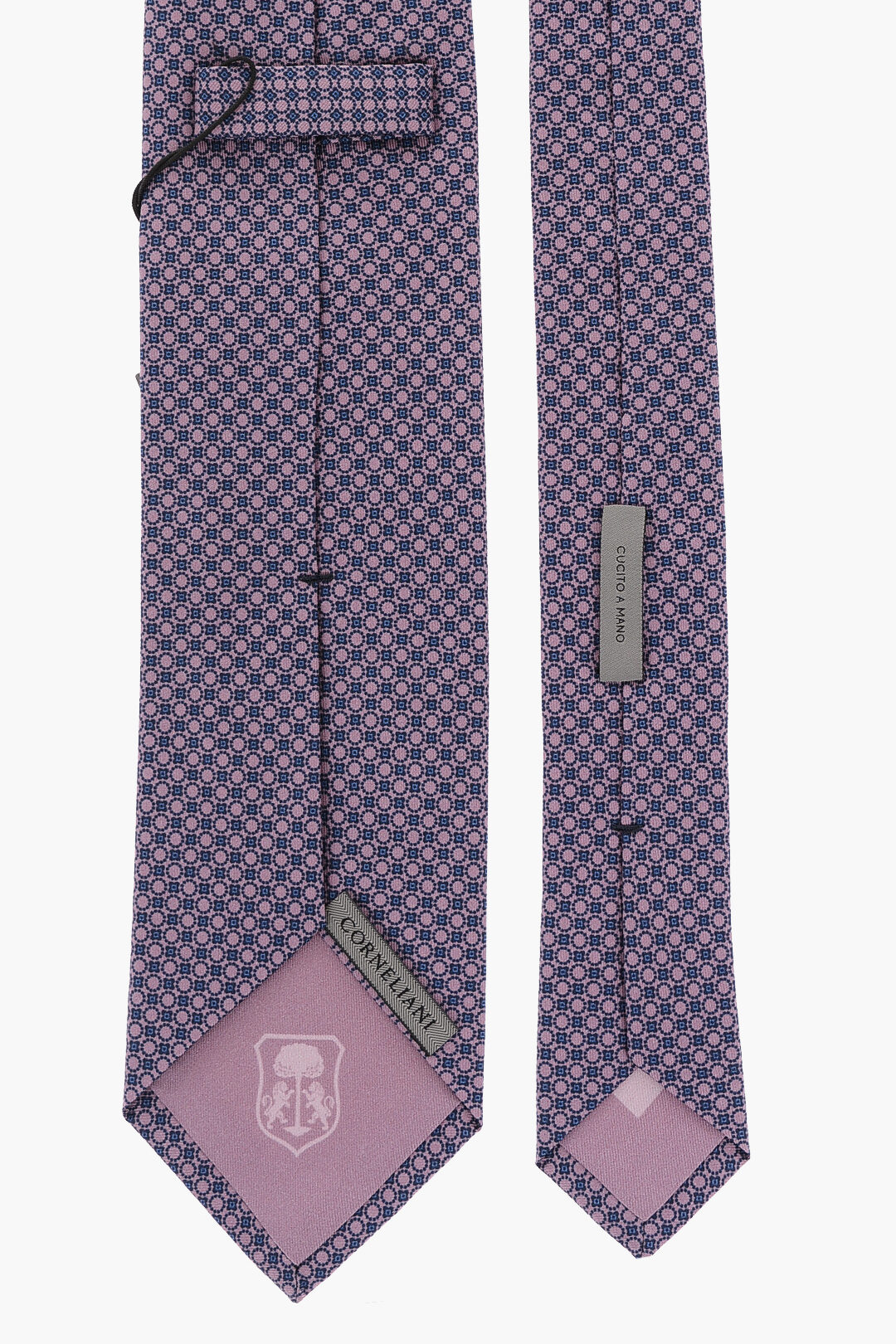 Corneliani Two-Tone Silk Kipper Tie men - Glamood Outlet