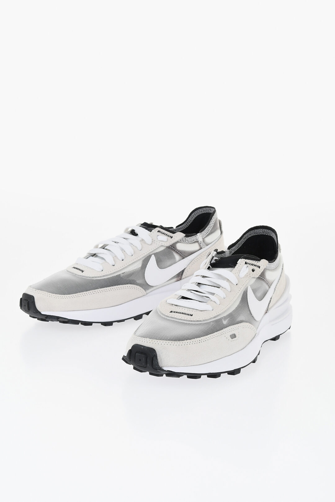 Nike Two-Tone Suede and Mesh Low-Top Sneakers unisex men women ...