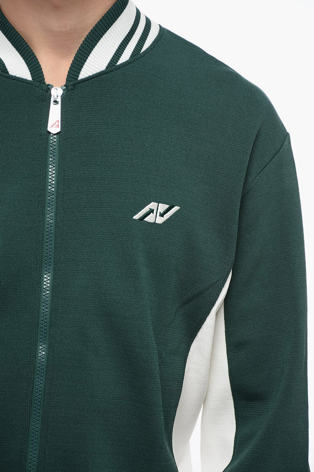 Autry Two-Tone Sweatshirt with Zip Closure men - Glamood Outlet