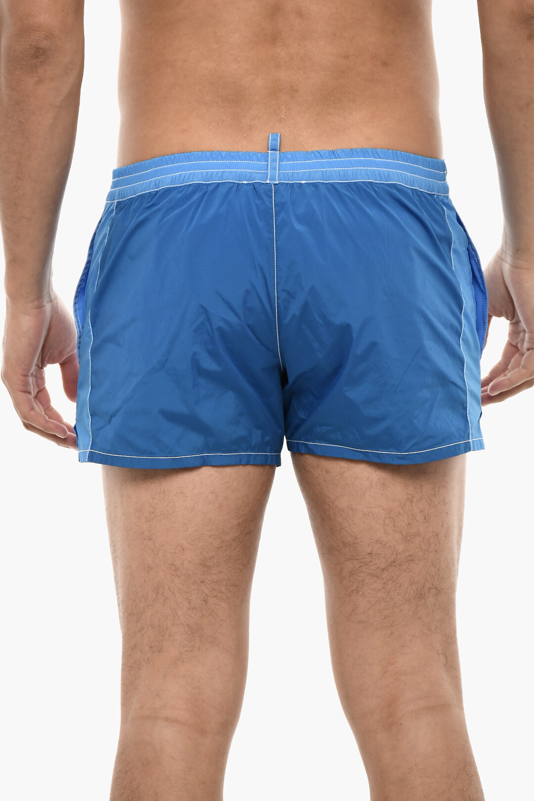 Dsquared2 Two-Tone Swim Shorts with Side Logo men - Glamood Outlet