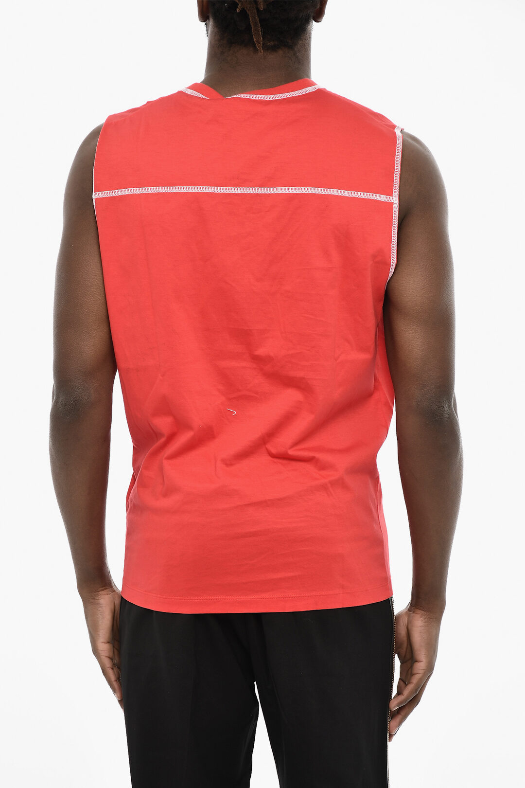 Dsquared2 Two-Tone Tank Top with Side Logo men - Glamood Outlet