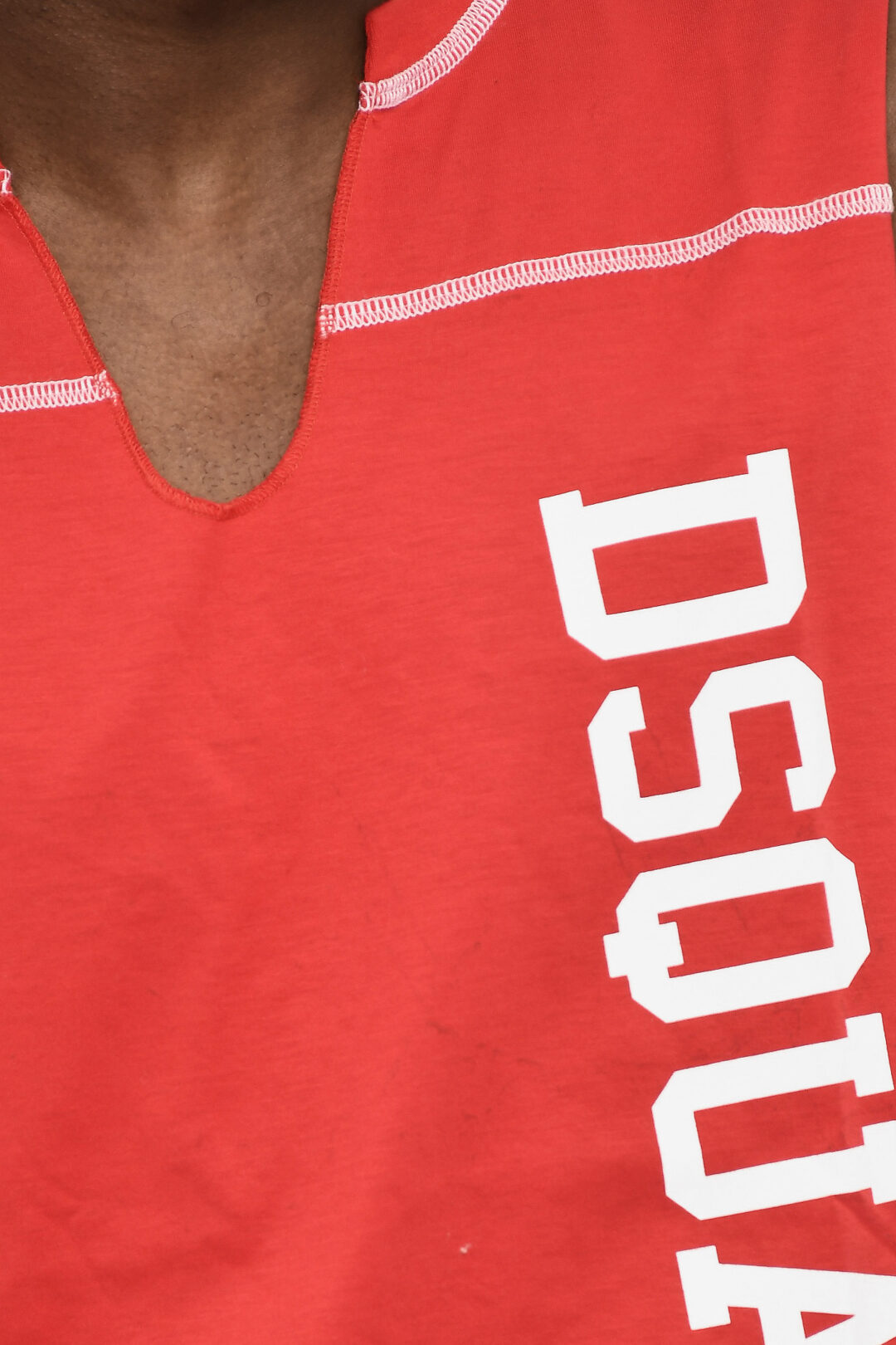 Dsquared2 Two-Tone Tank Top with Side Logo men - Glamood Outlet