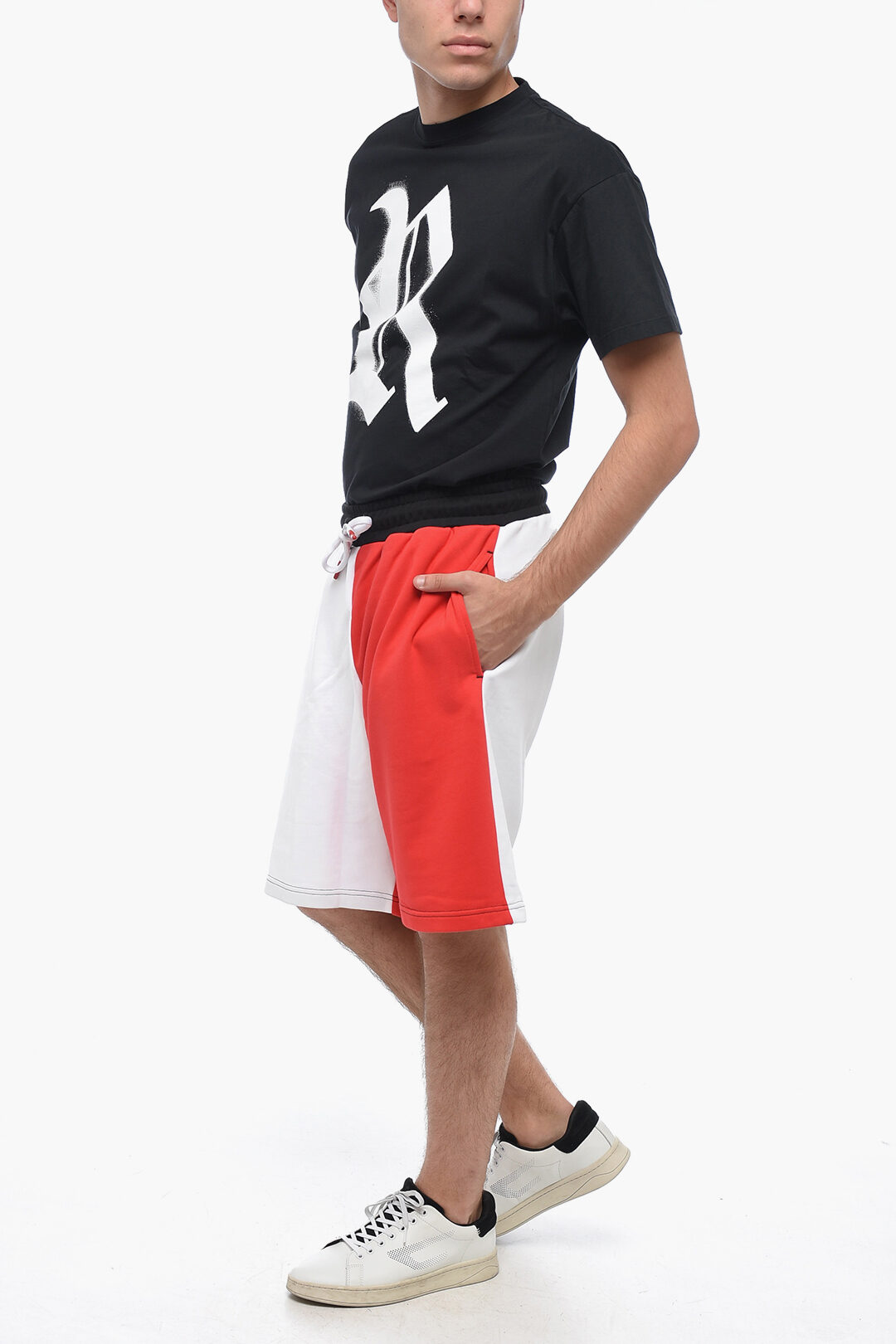 Sprayground Two-toned Shorts with Embroidered Logo men - Glamood Outlet