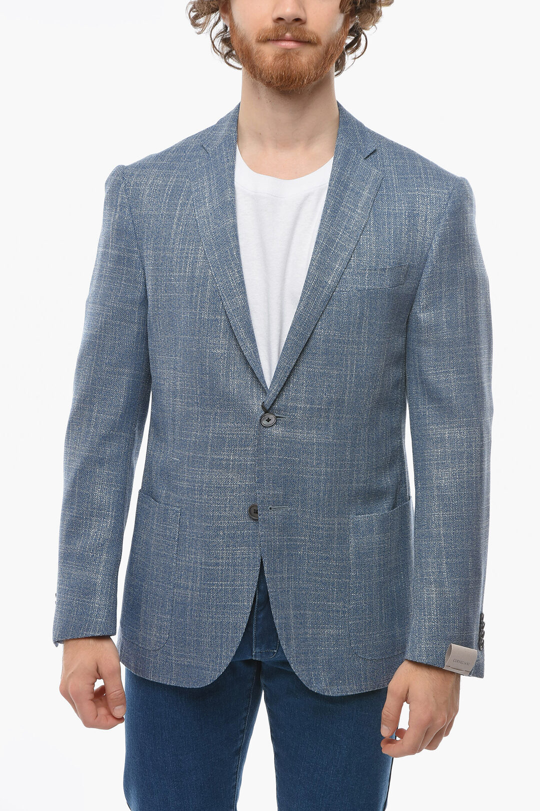 Corneliani Unlined ACADEMY SOFT Blazer with Side Splits men - Glamood ...