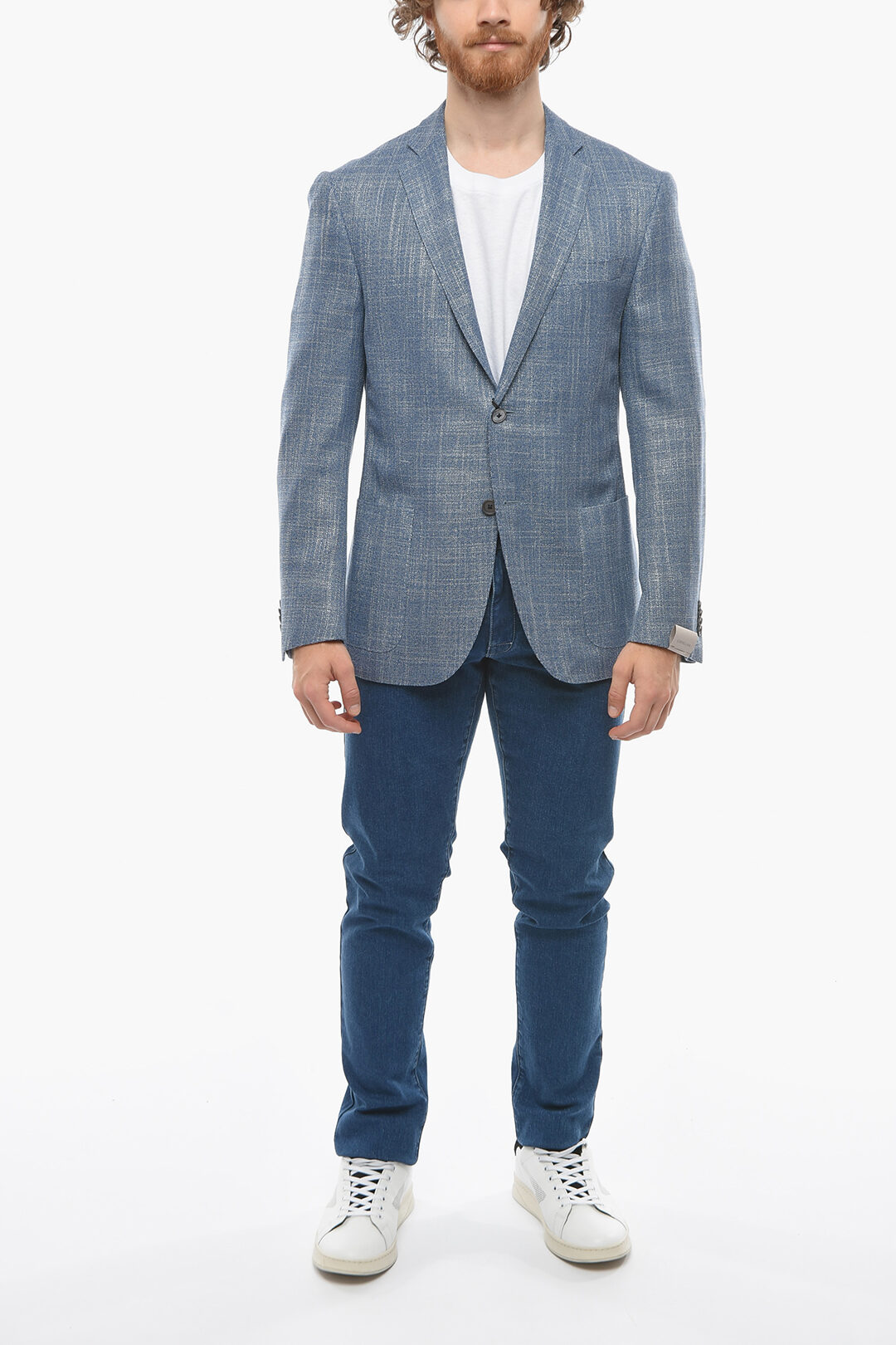 Corneliani Unlined ACADEMY SOFT Blazer with Side Splits men - Glamood ...