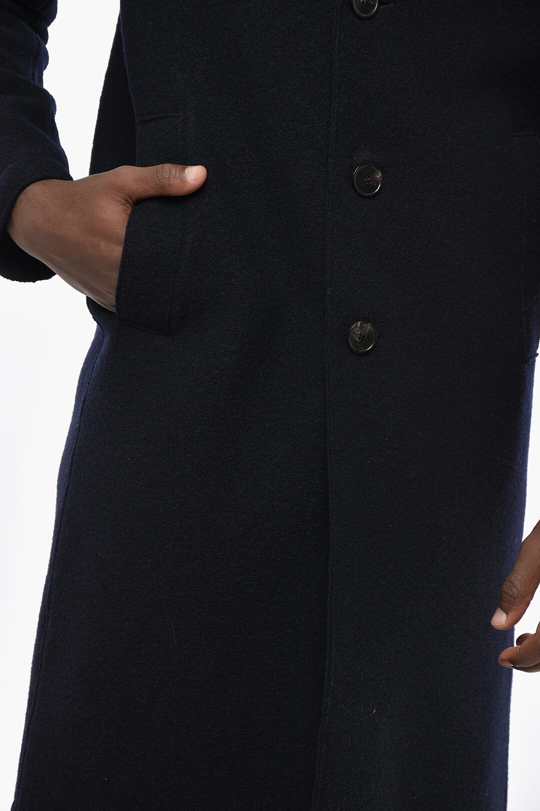 Harris Wharf Unlined Virgin Wool Coat men - Glamood Outlet
