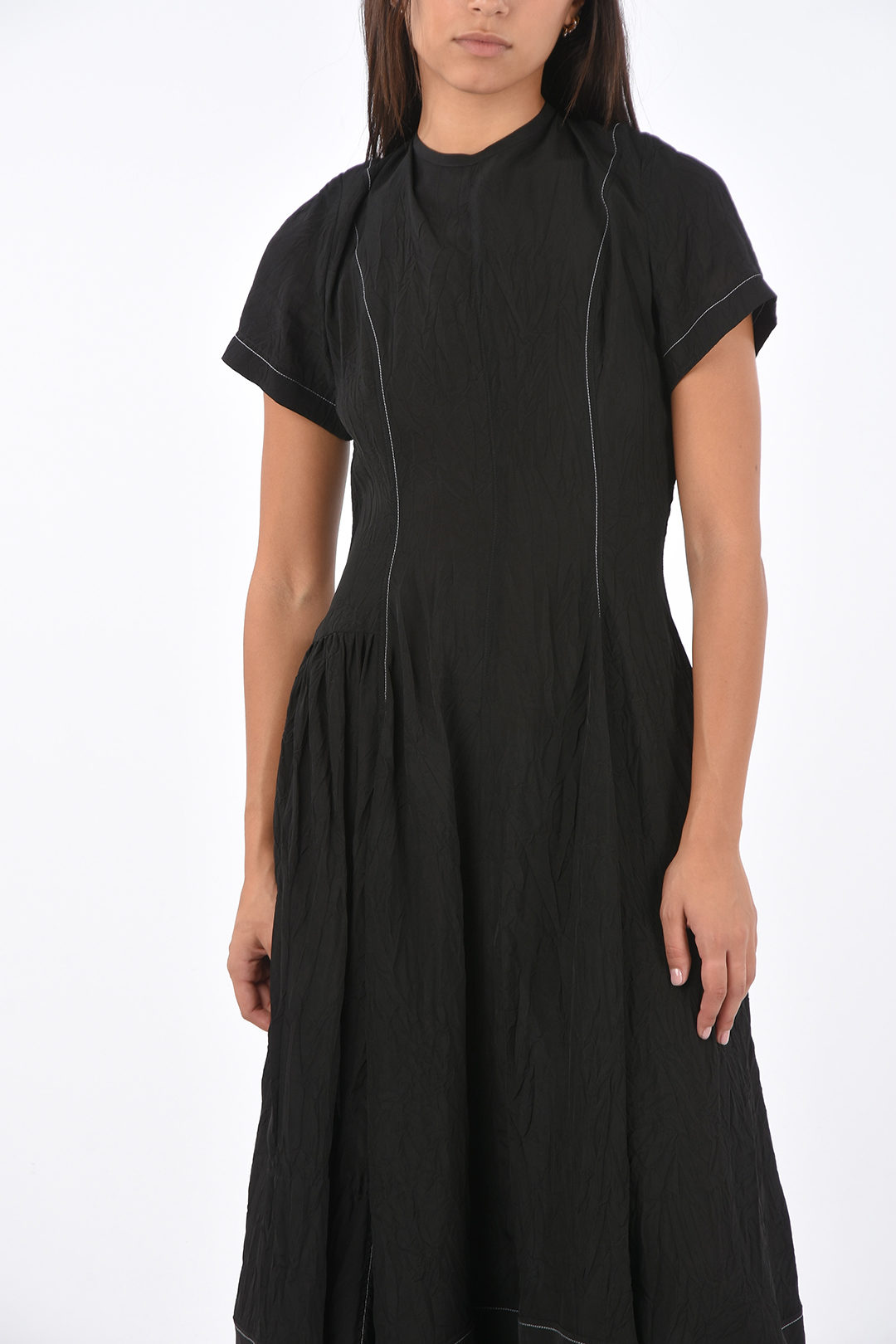 Loewe v-shape backline midi dress women - Glamood Outlet