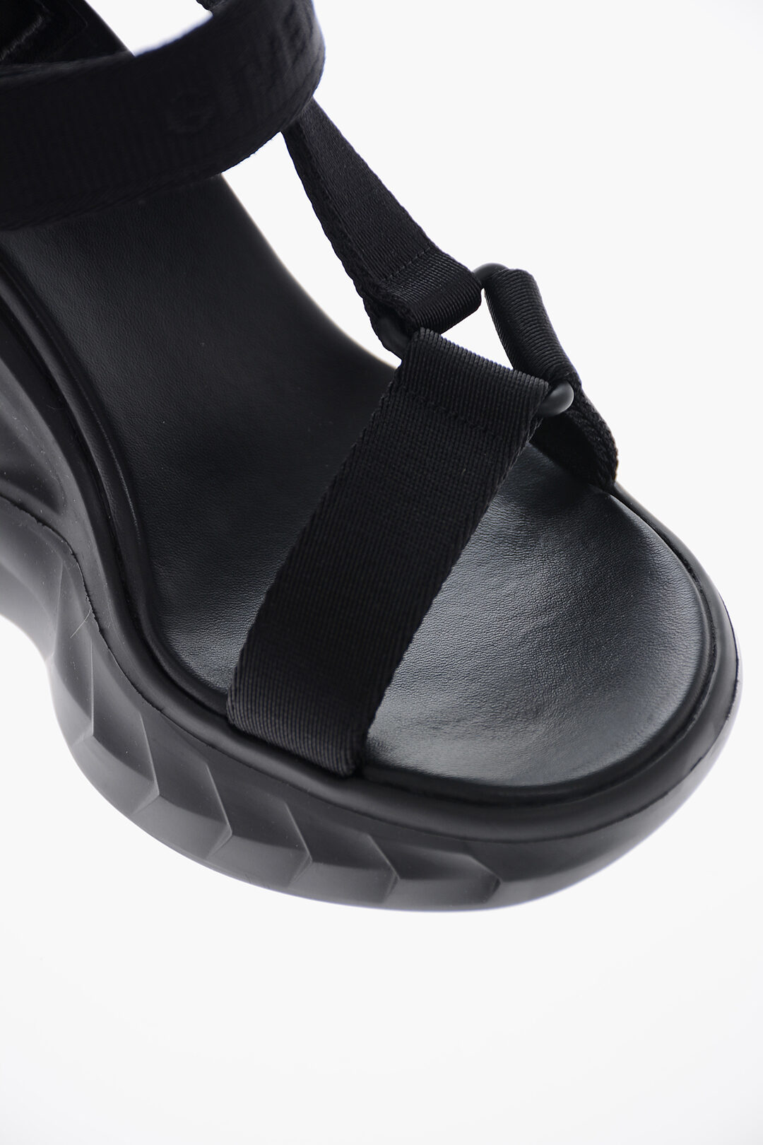 Givenchy Velcro Closure MARSHMELLOW Wedge Sandals 12cm women - Glamood ...