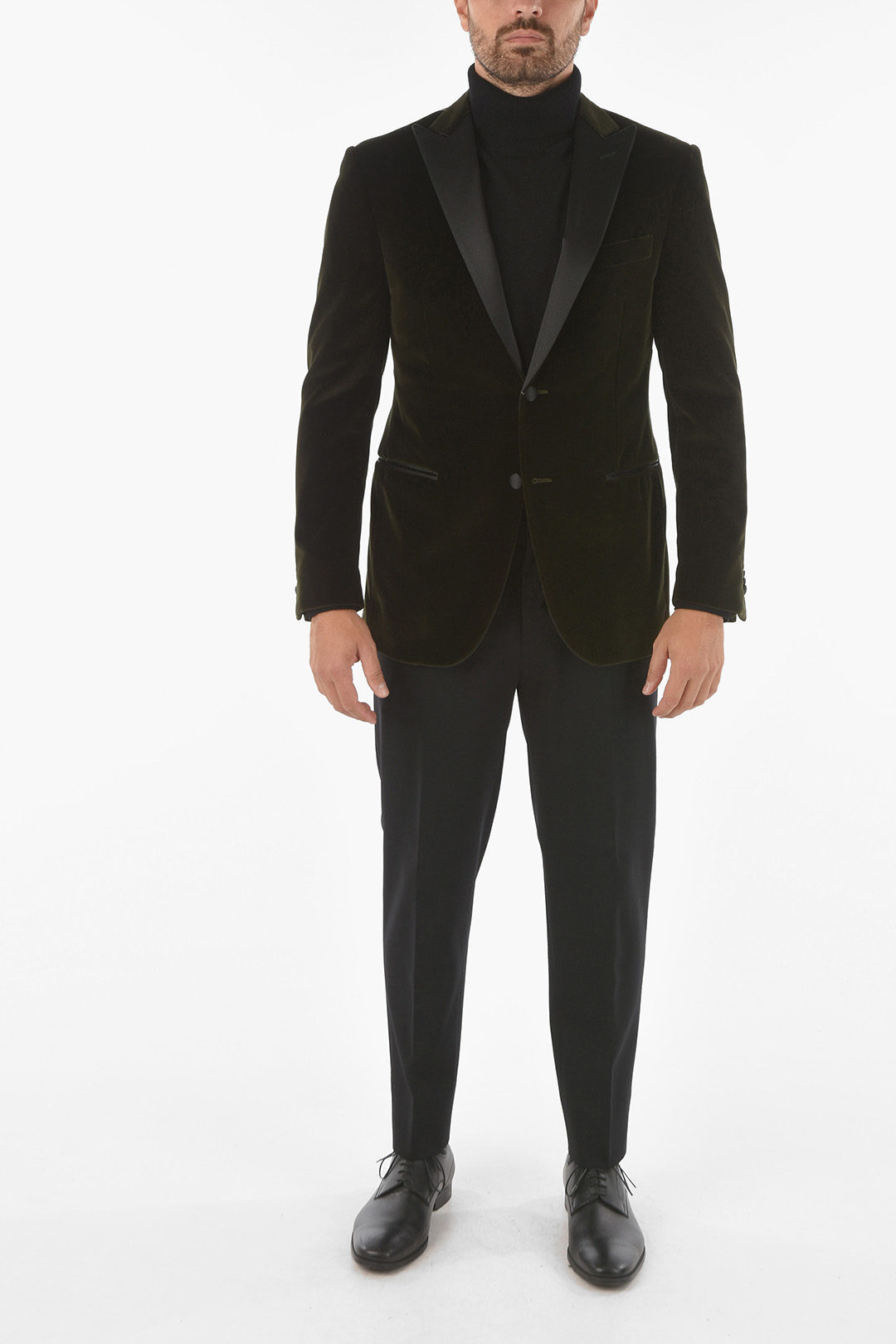 Corneliani Velvet CEREMONY ACADEMY Tuxedo Blazer men - Glamood Outlet