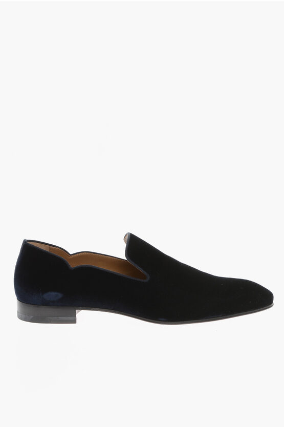 Christian Louboutin Velvet DANDY CHICK ORLATO Loafers men - Glamood Outlet