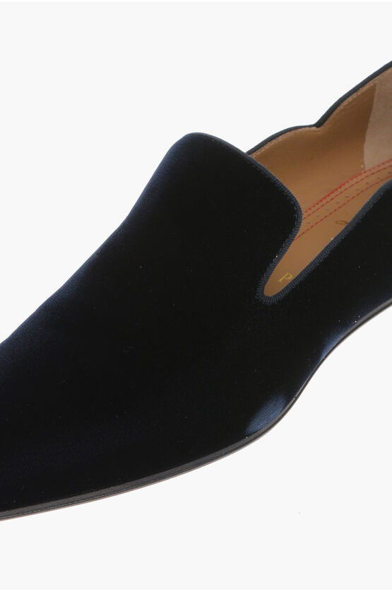 Christian Louboutin Velvet DANDY CHICK ORLATO Loafers men - Glamood Outlet