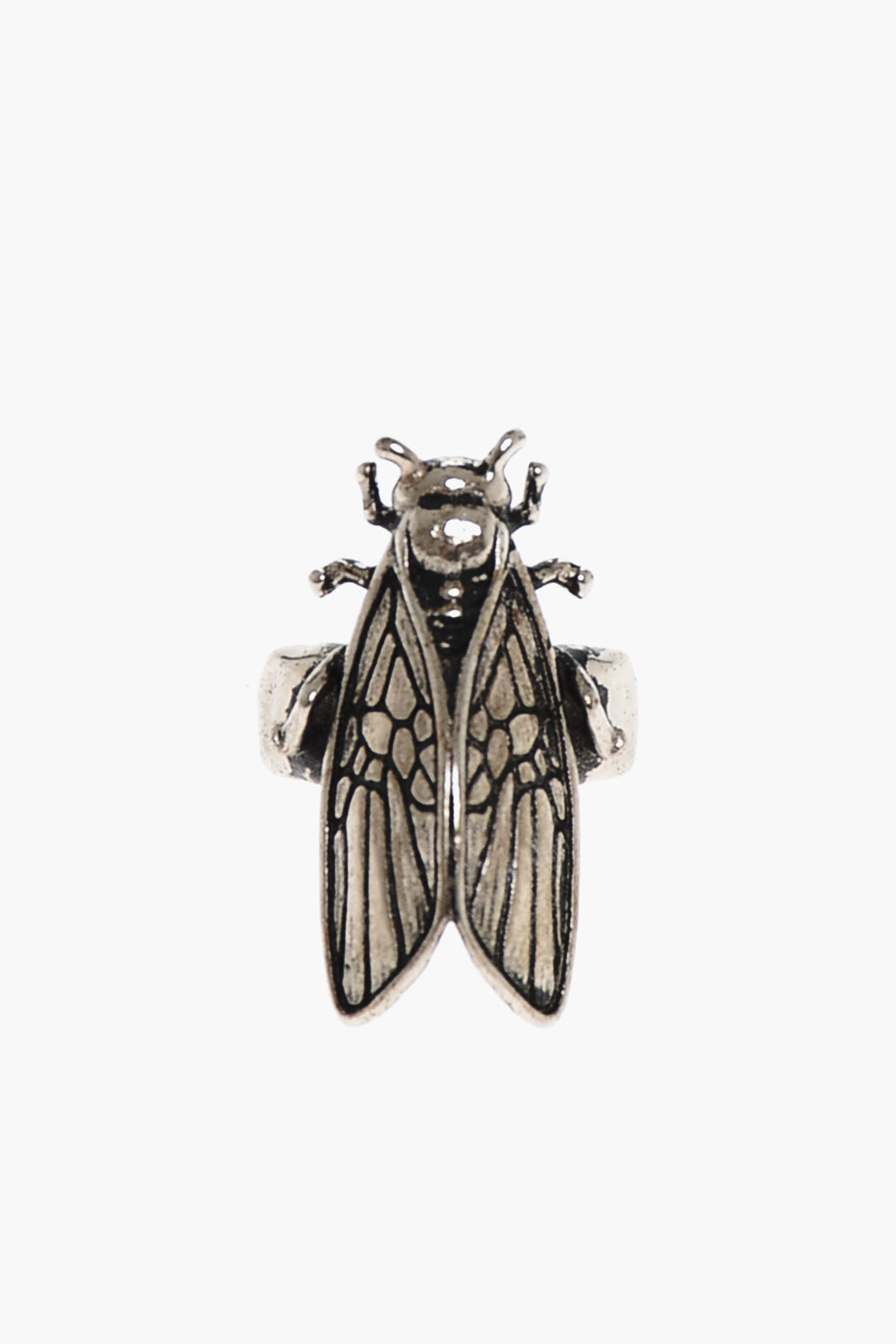 Dsquared2 Vintage Effect Brass Bugs Ring men - Glamood Outlet