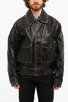 Diesel Vintage effect L-MUDDY Leather Jacket 남성 - Glamood Outlet