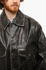Diesel Vintage effect L-MUDDY Leather Jacket 남성 - Glamood Outlet