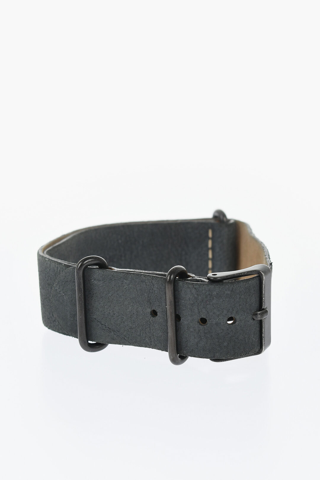 TIMEX Vintage Effect Leather Slip-Through Watch Strap 19mm unisex men ...