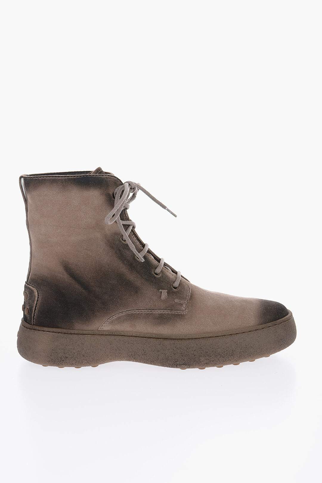 Tod's Vintage Effect Suede Leather Boots men - Glamood Outlet