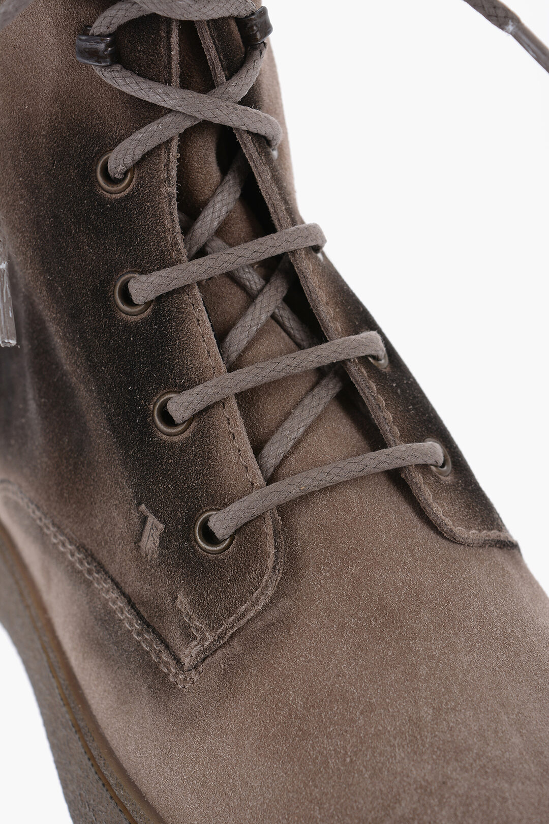 Tod's Vintage Effect Suede Leather Boots men - Glamood Outlet