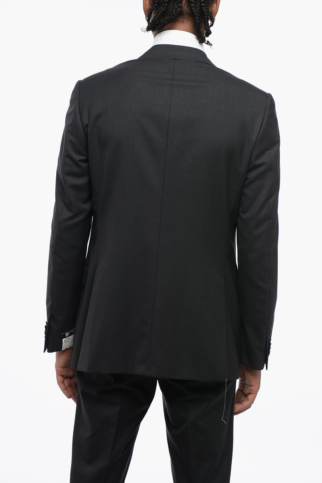 Corneliani Virgin Wool 2-Button Suit With Side Vents men - Glamood Outlet