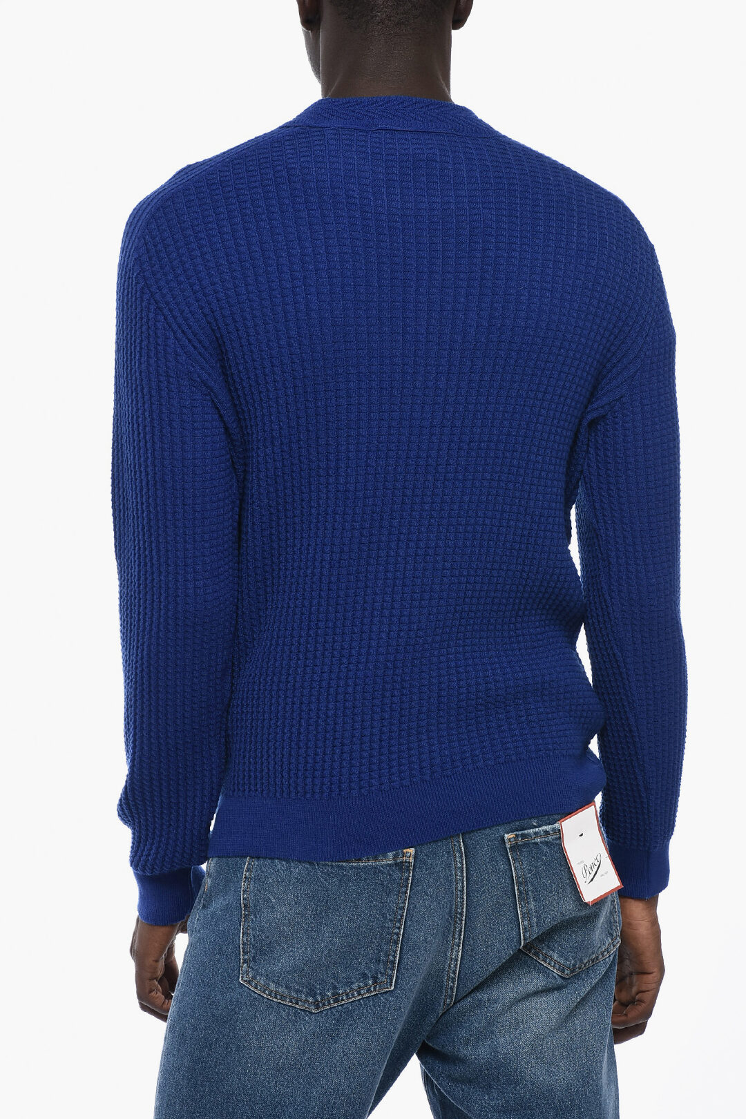 Kiko Kostadinov Virgin Wool and Nylon Crew-neck Sweater men - Glamood ...