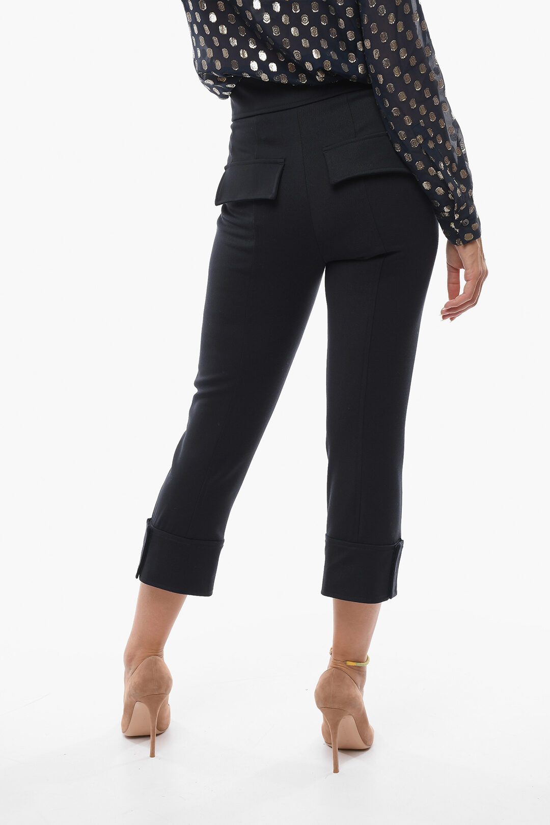 Seafarer Virgin Wool AUDREY Pants with Side Zip women - Glamood Outlet