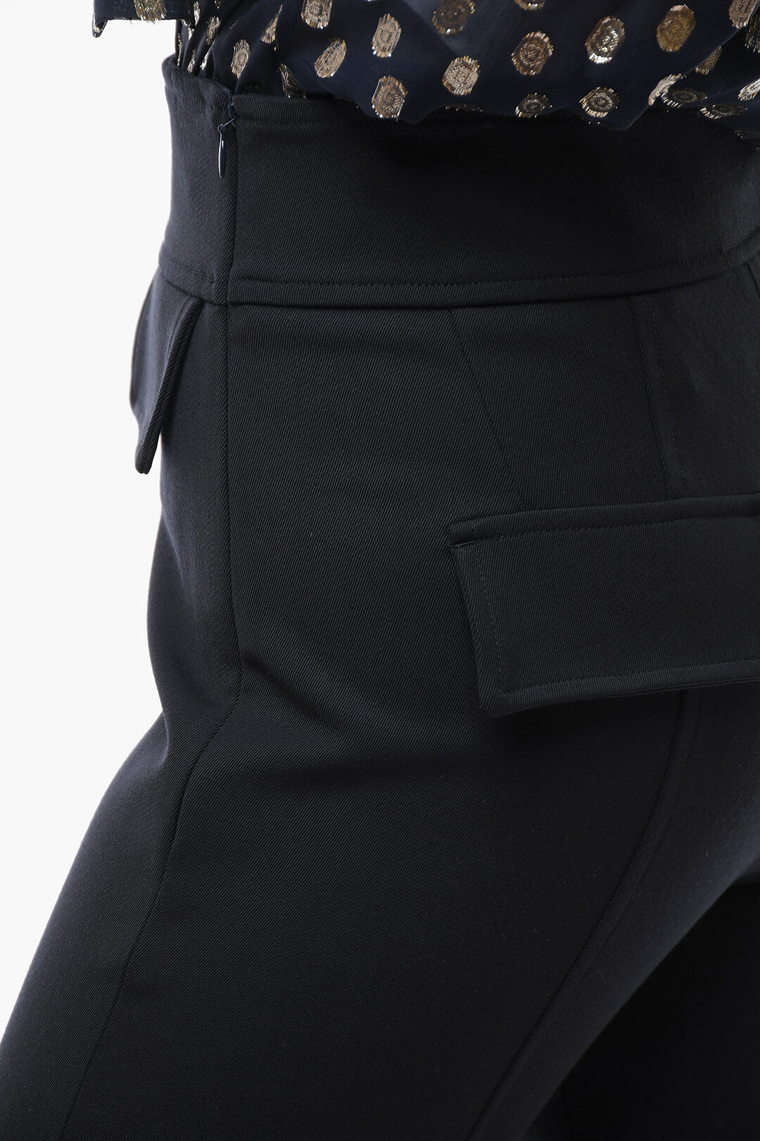 Seafarer Virgin Wool AUDREY Pants with Side Zip women - Glamood Outlet