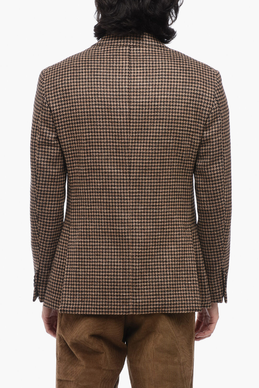 Luigi Bianchi Virgin Wool Blend DREAM 3-Buttons Blazer with Side Double ...