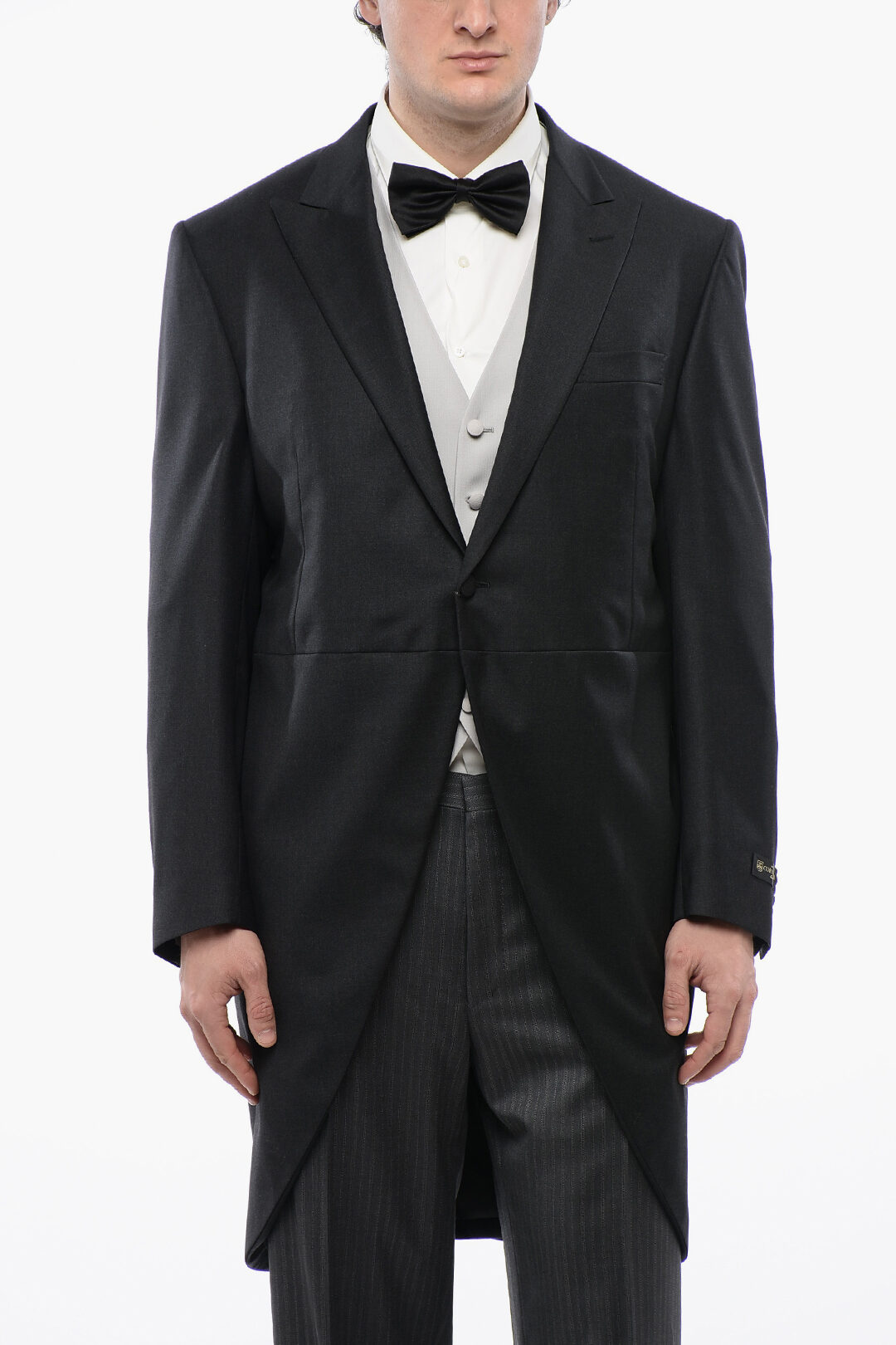 Corneliani Virgin Wool Center Vent Peak Lapel CERIM.LEADER Ceremony ...