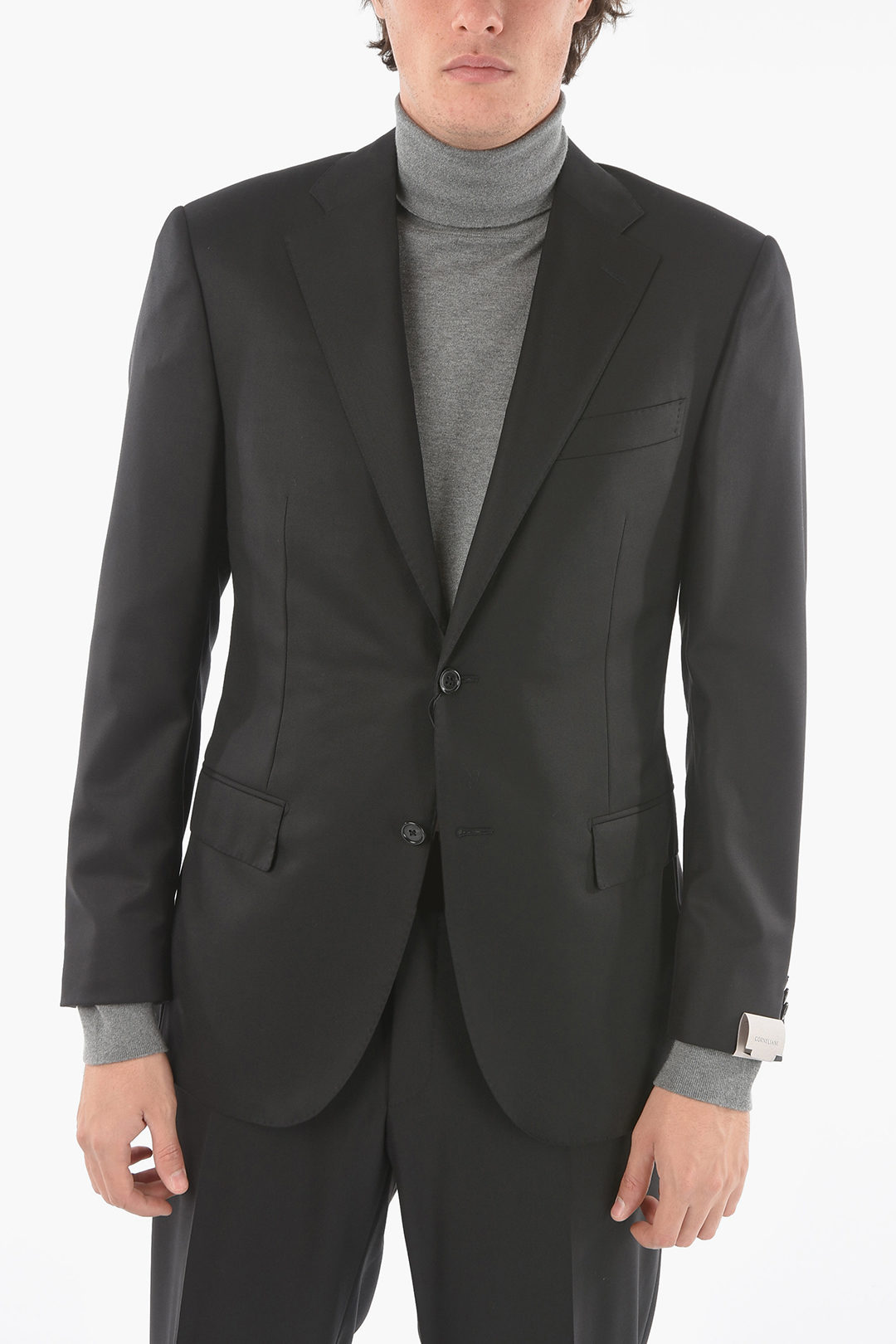 Corneliani Virgin Wool LEADER Jacket With Notch Lapel men - Glamood Outlet