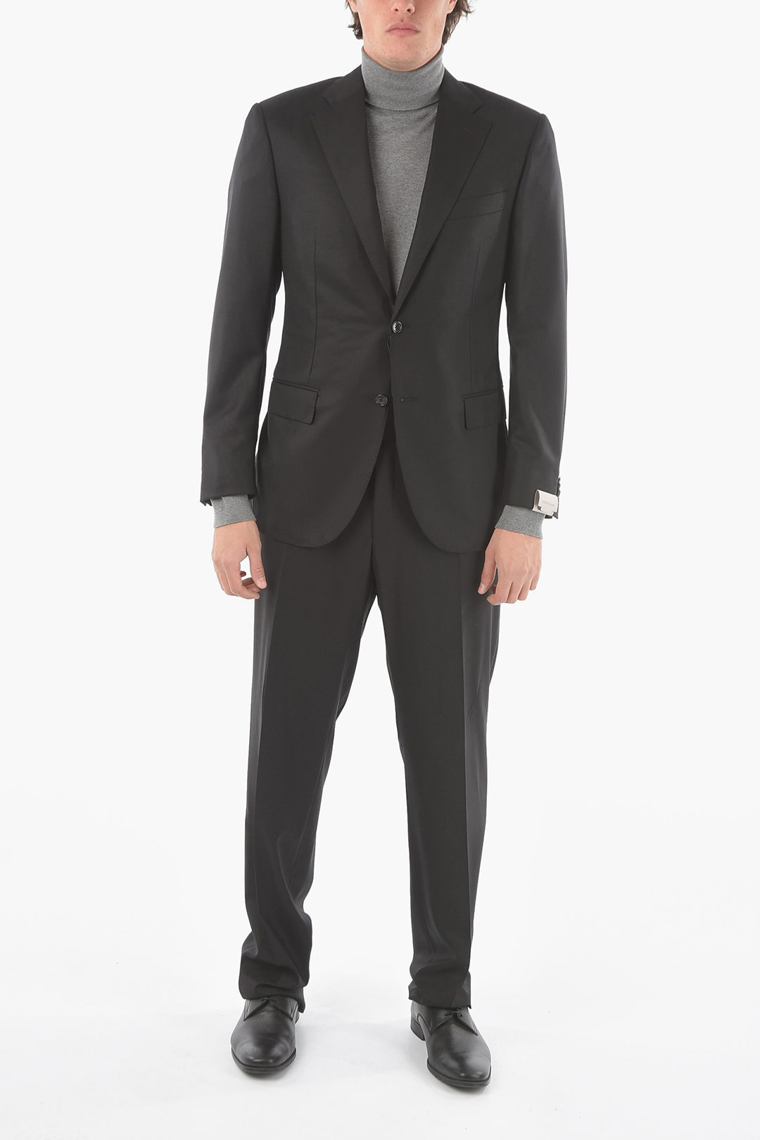 Corneliani Virgin Wool LEADER Jacket With Notch Lapel men - Glamood Outlet