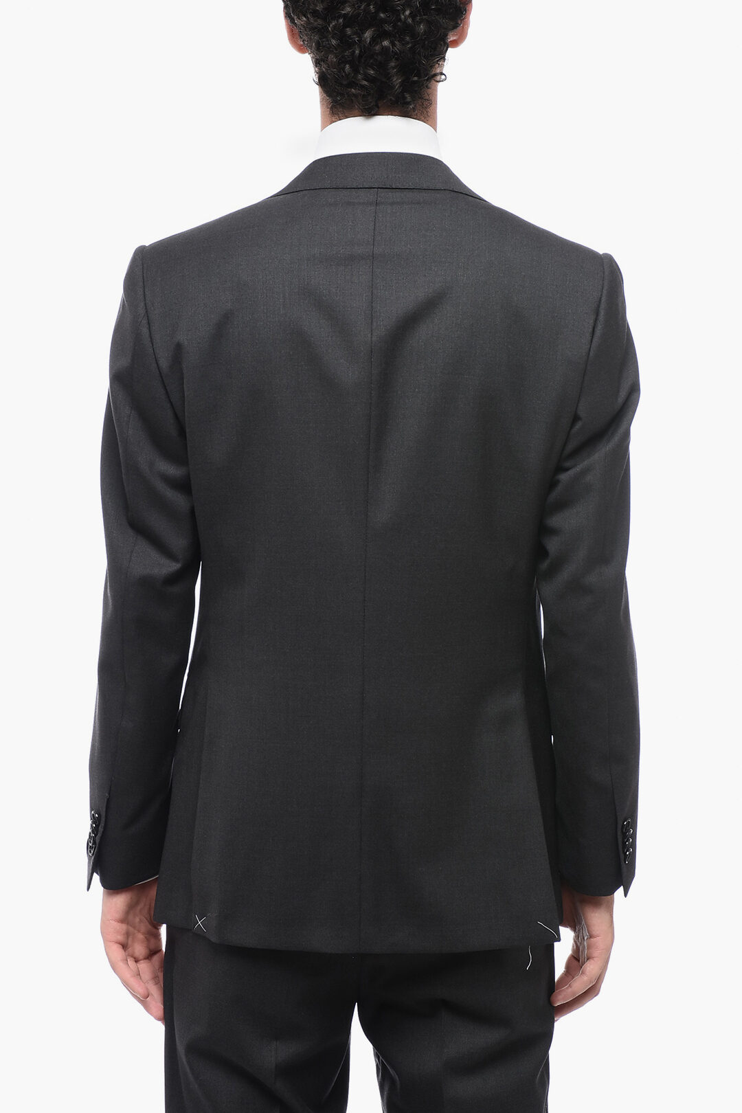 Corneliani Virgin Wool LEADER Suit with Flap Pockets men - Glamood Outlet