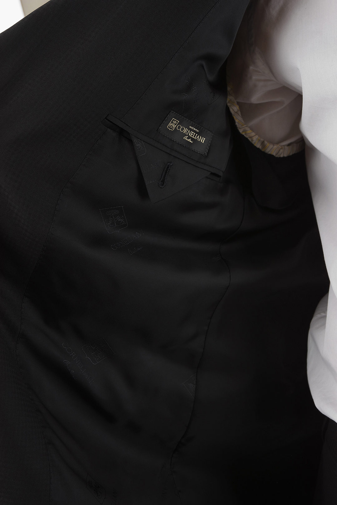 Corneliani Virgin Wool LEADER Suit with Minicheck Pattern men - Glamood ...