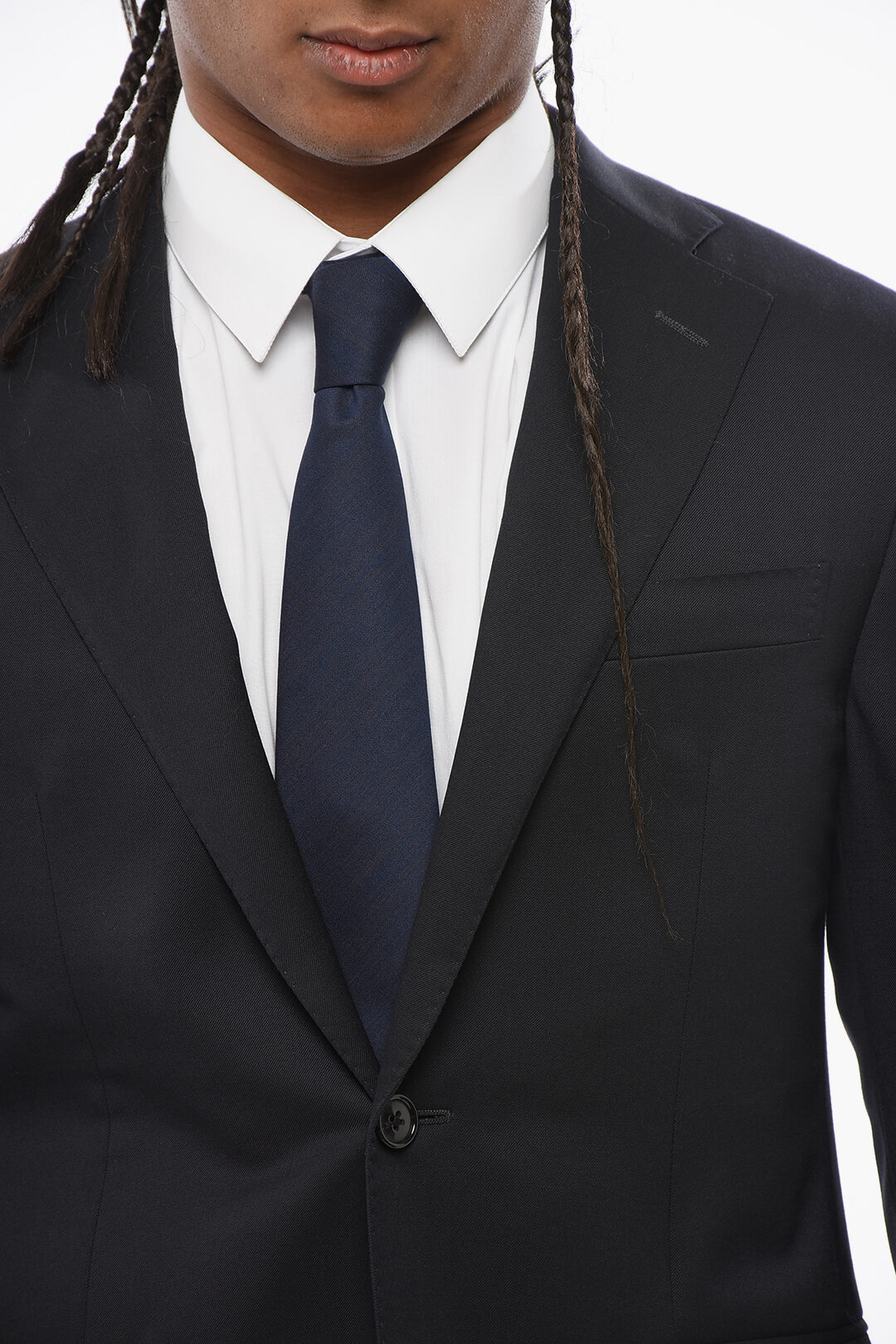 Corneliani Virgin Wool LEADER Suit men - Glamood Outlet