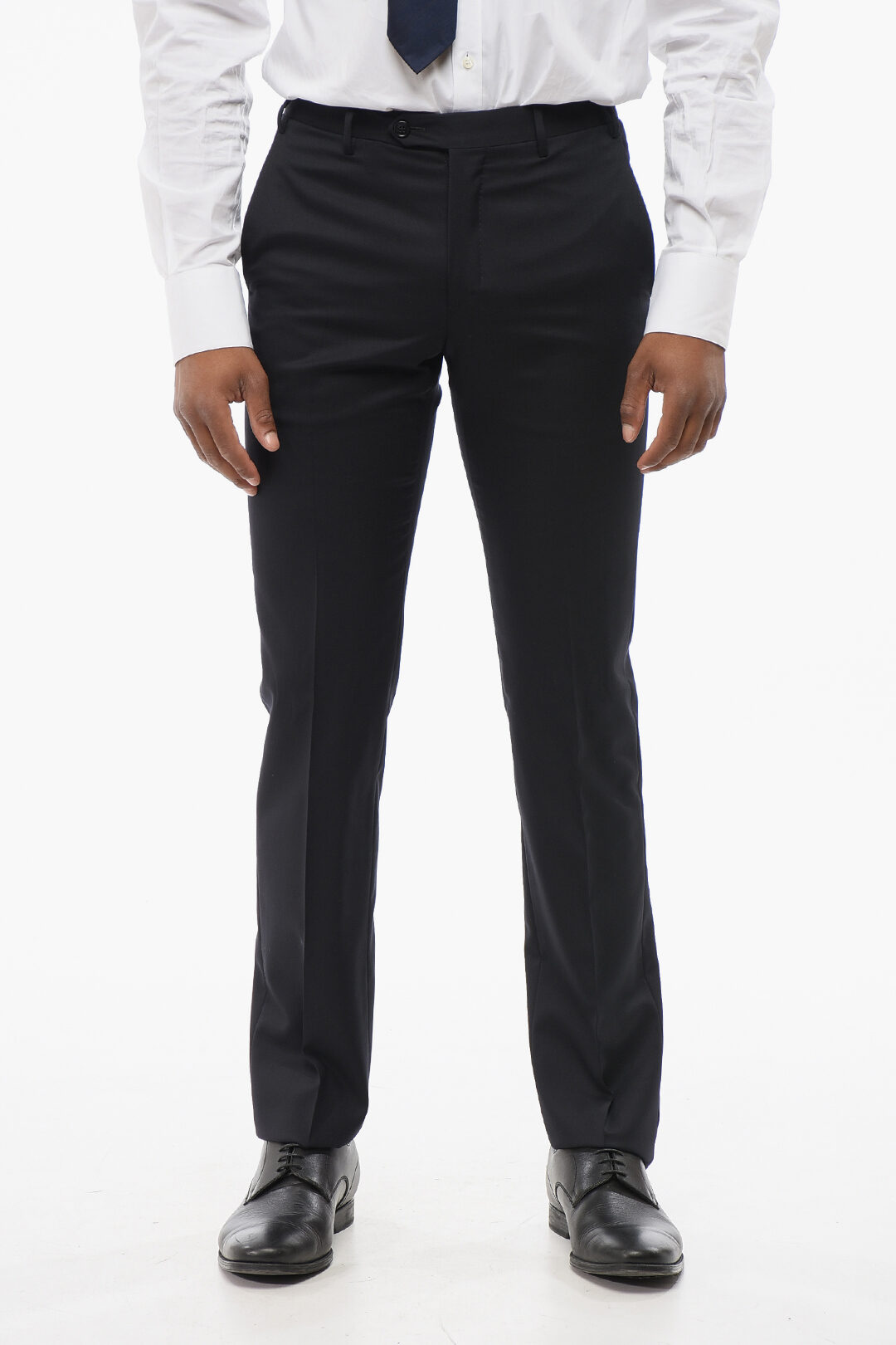Corneliani Virgin Wool LEADER Suit men - Glamood Outlet