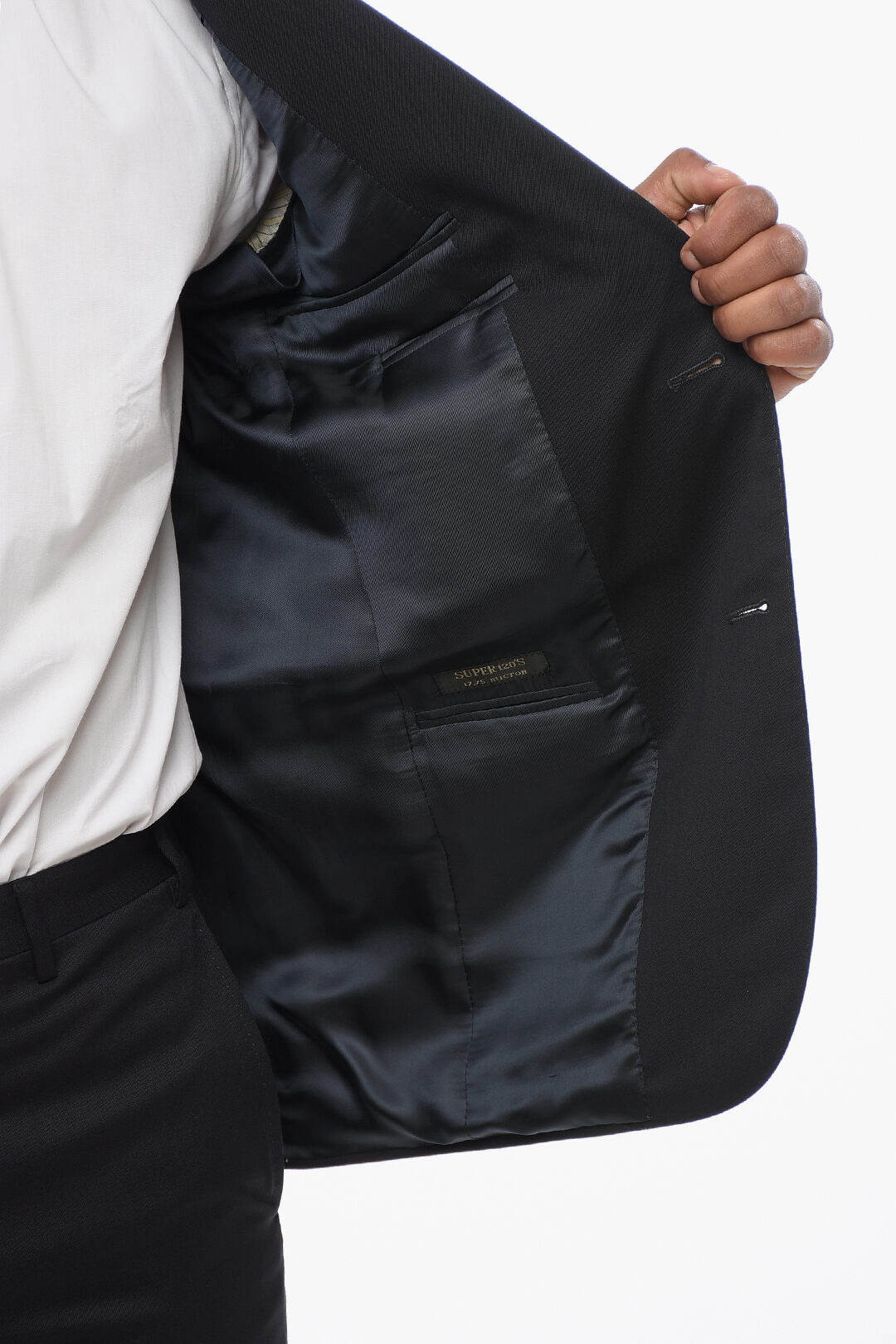 Corneliani Virgin Wool LEADER Suit men - Glamood Outlet