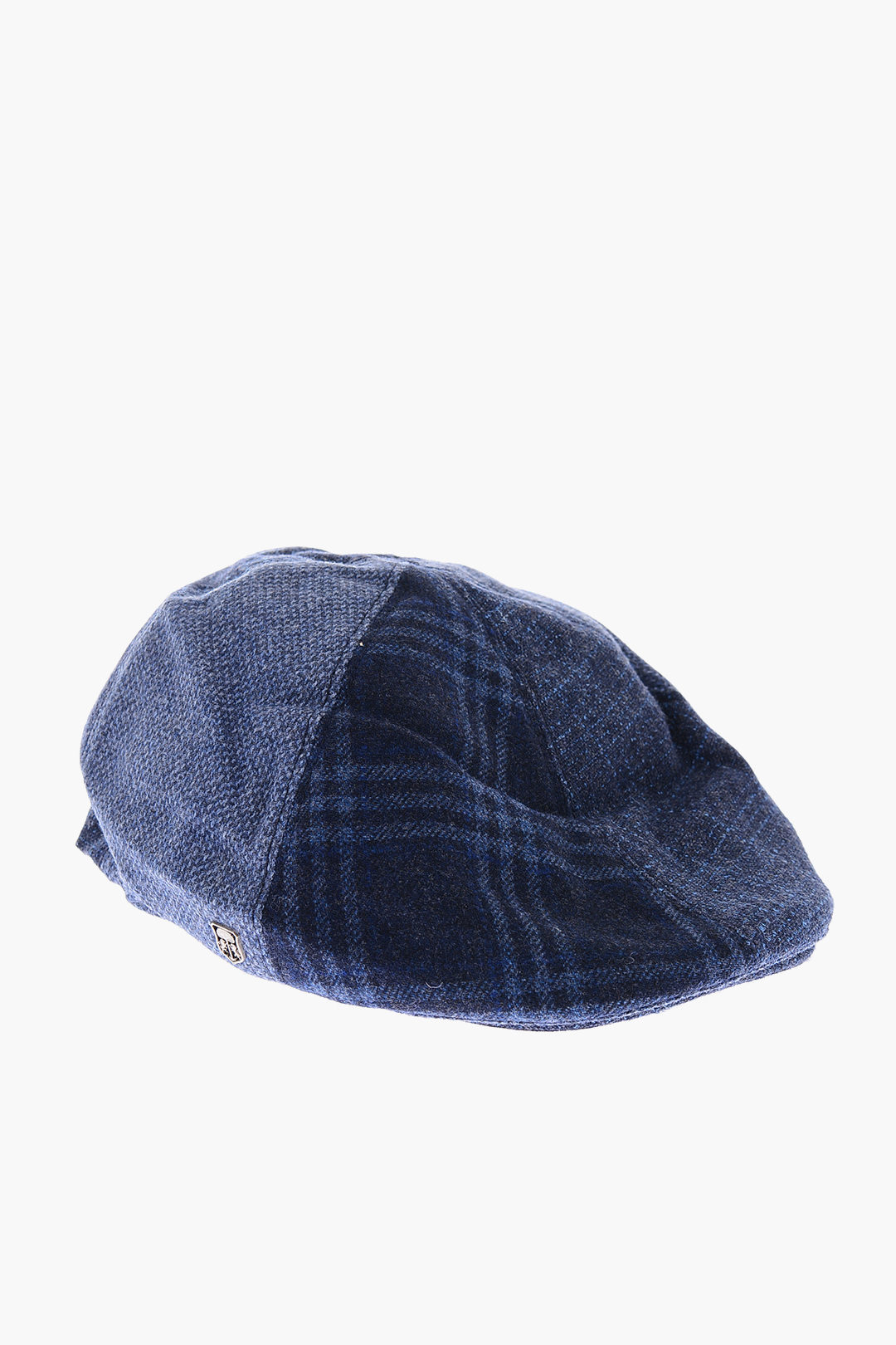 Corneliani Virgin Wool Plaid Check Bunnet men - Glamood Outlet