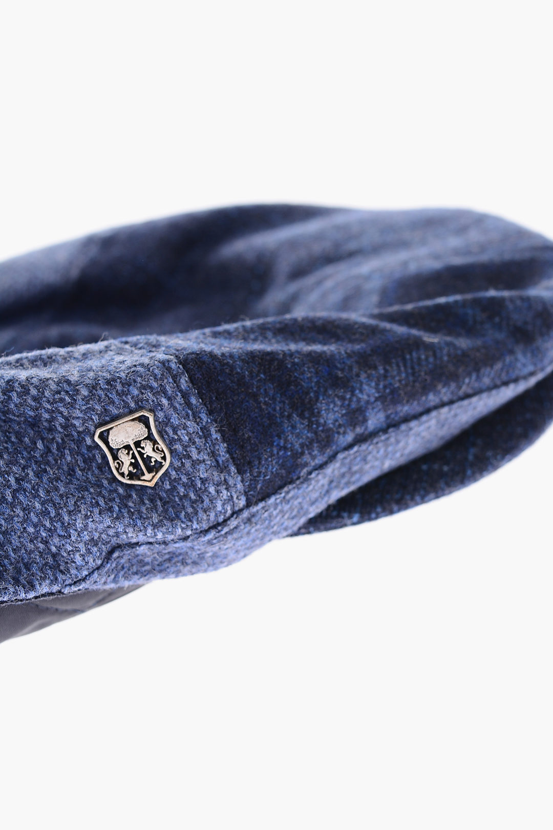 Corneliani Virgin Wool Plaid Check Bunnet men - Glamood Outlet