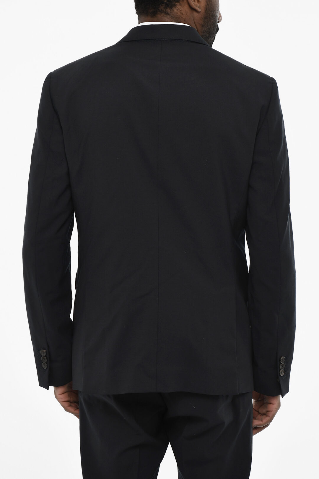 Dsquared2 virgin wool side vents notch lapel 2-button suit men ...