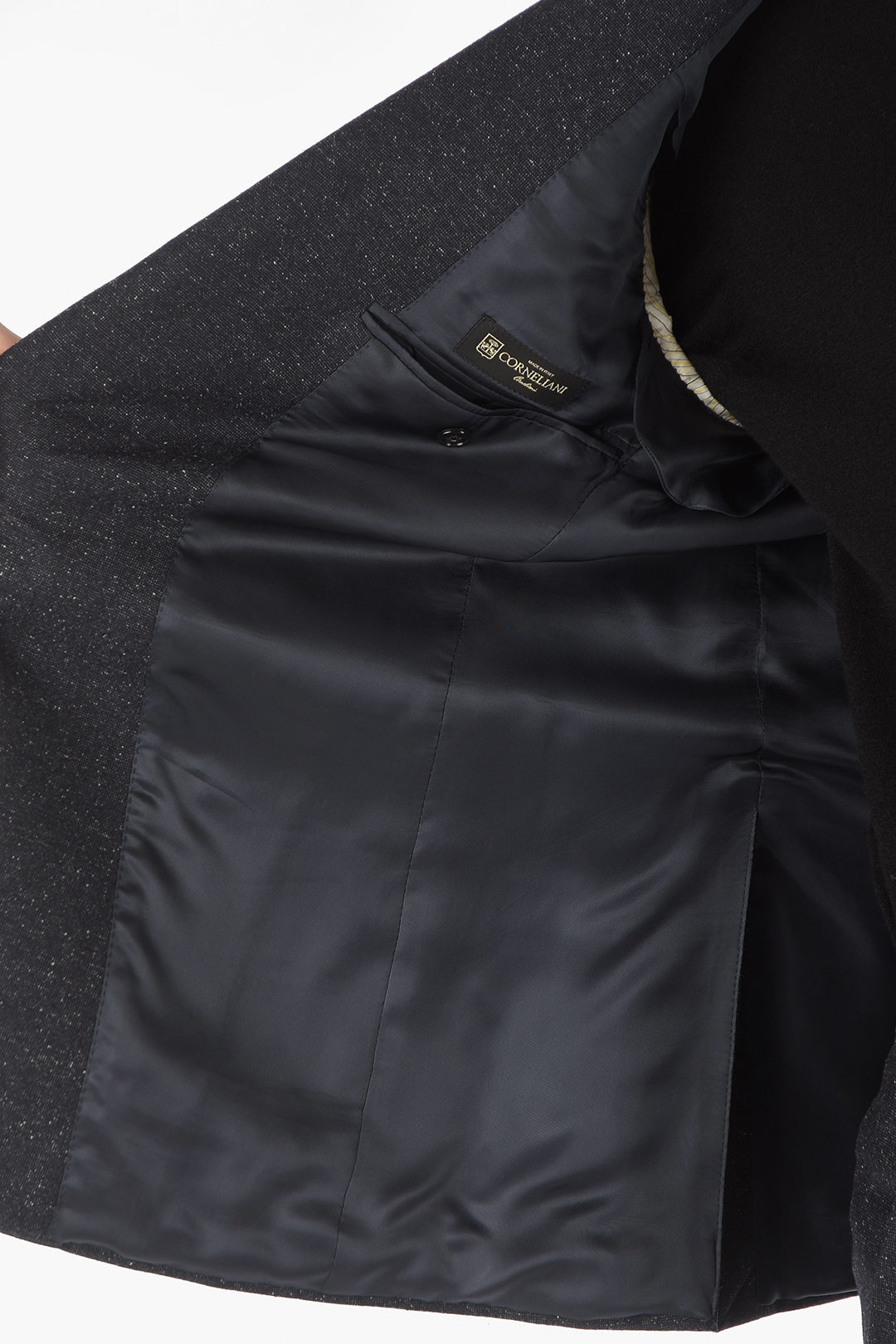 Corneliani Virgin Wool Silk ACADEMY Suit with Notch Lapel herren ...