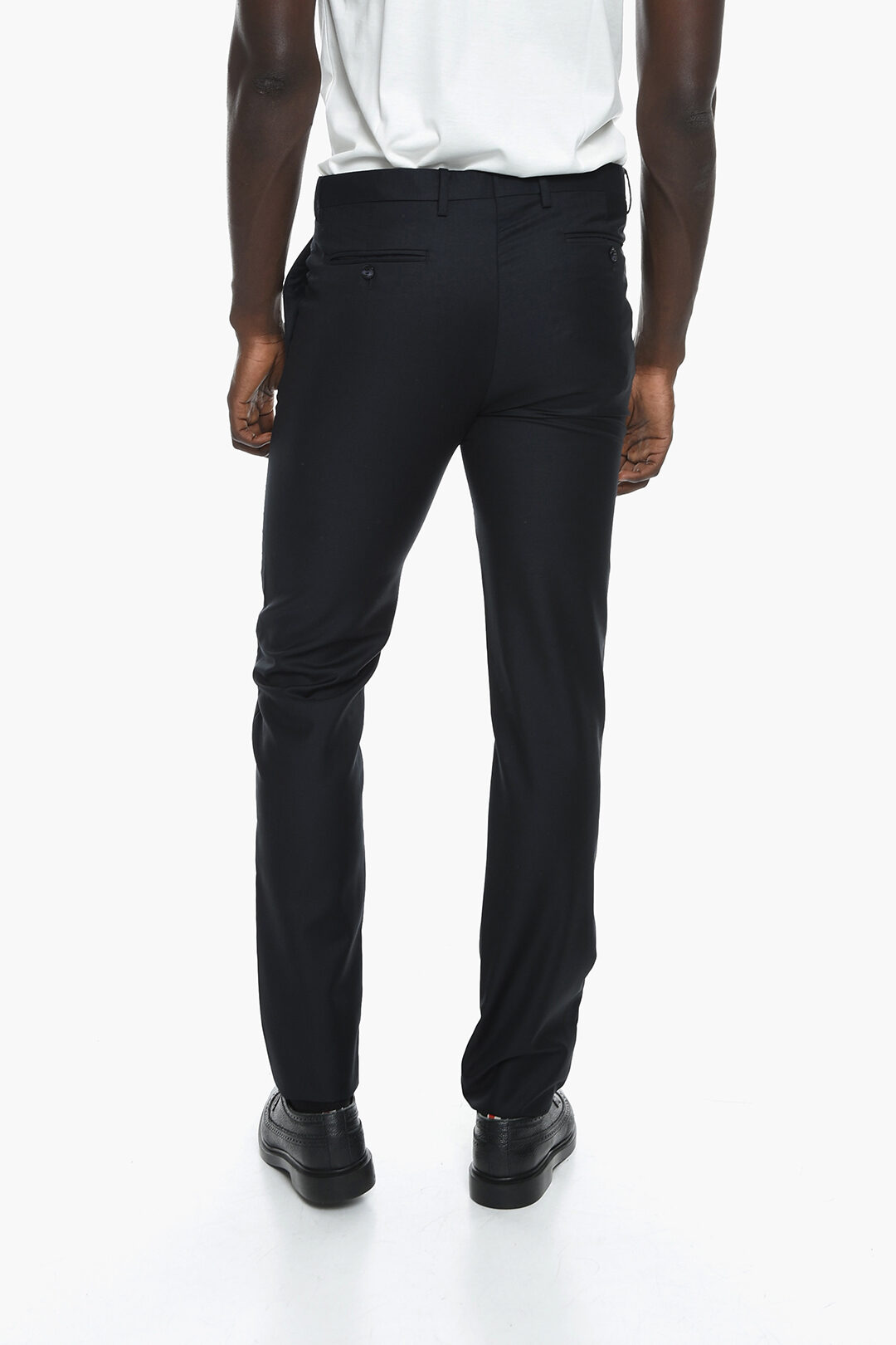 Armani Virgin Wool Suit with Welt Pockets men - Glamood Outlet