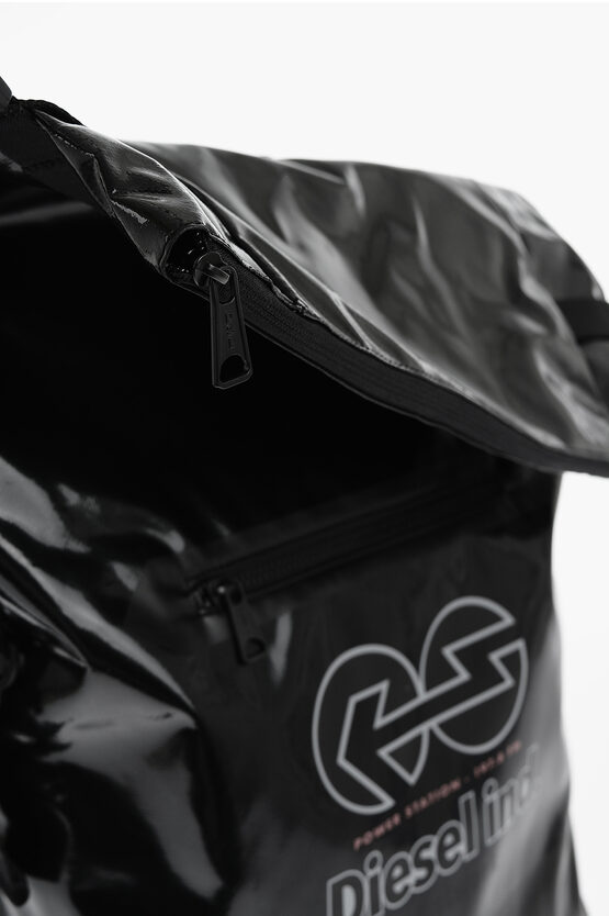 Diesel Waterproof Coated Canvas TRAP/D Roll-Top Backpack men - Glamood ...