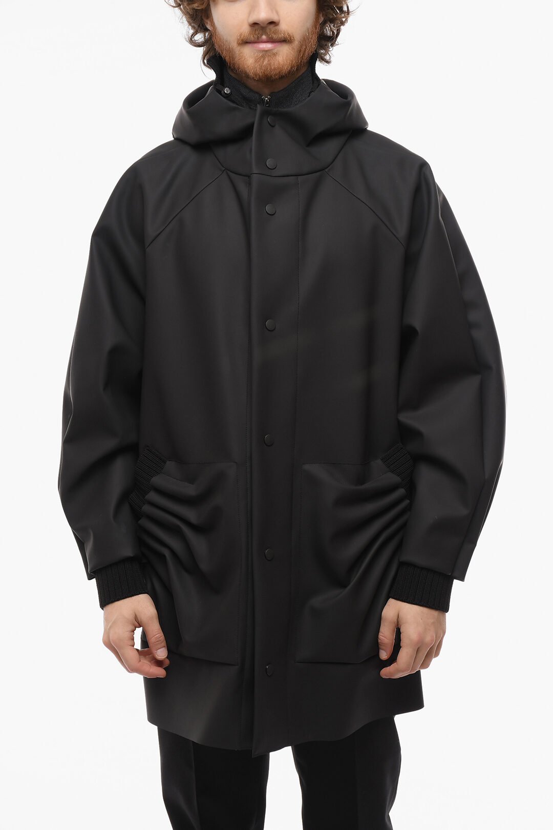Craig Green Waterproof TUBE PLEAT Jacket with Pleated Detailing men ...