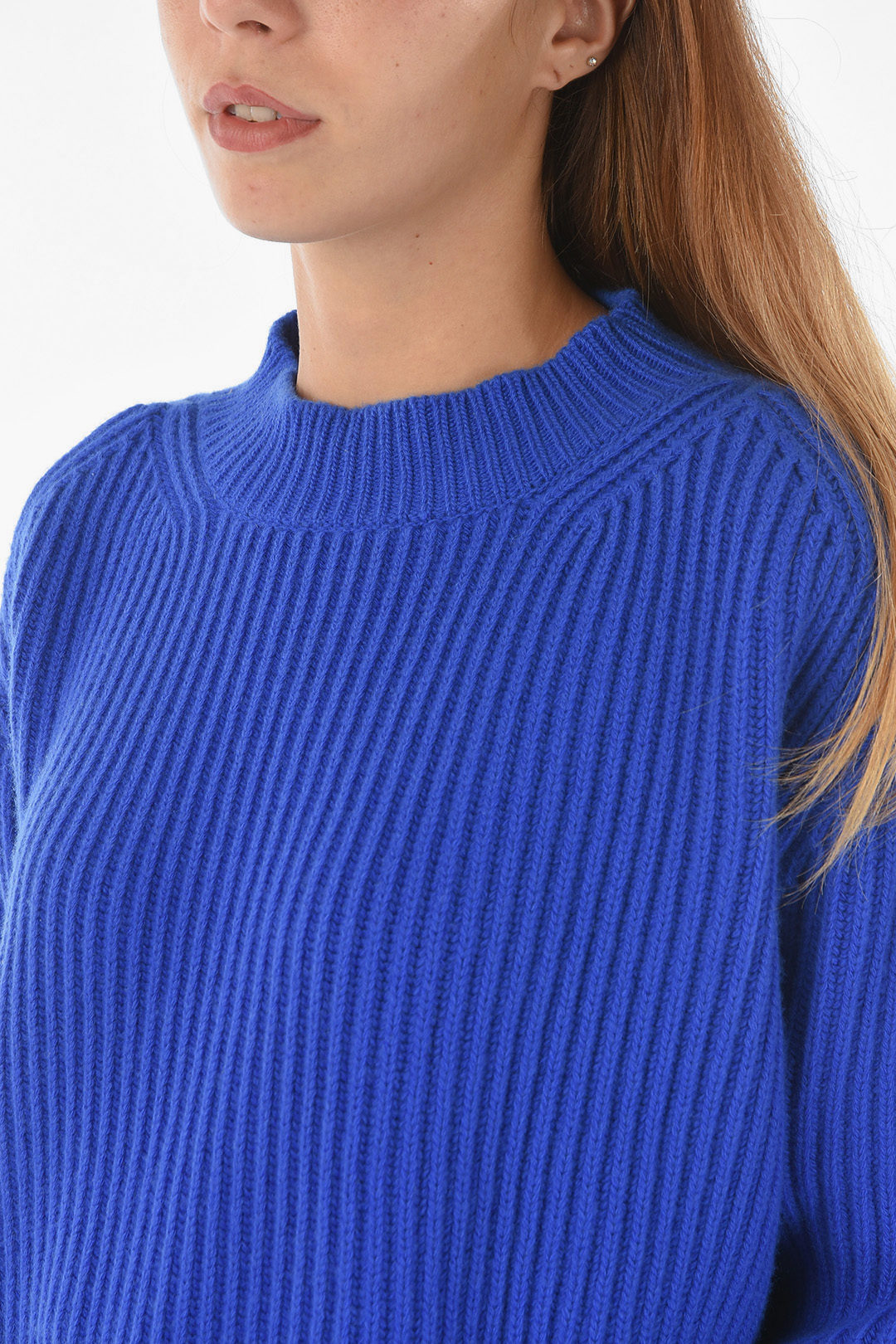 Andamane Wool And Cashmere Ribbed Sweater women - Glamood Outlet