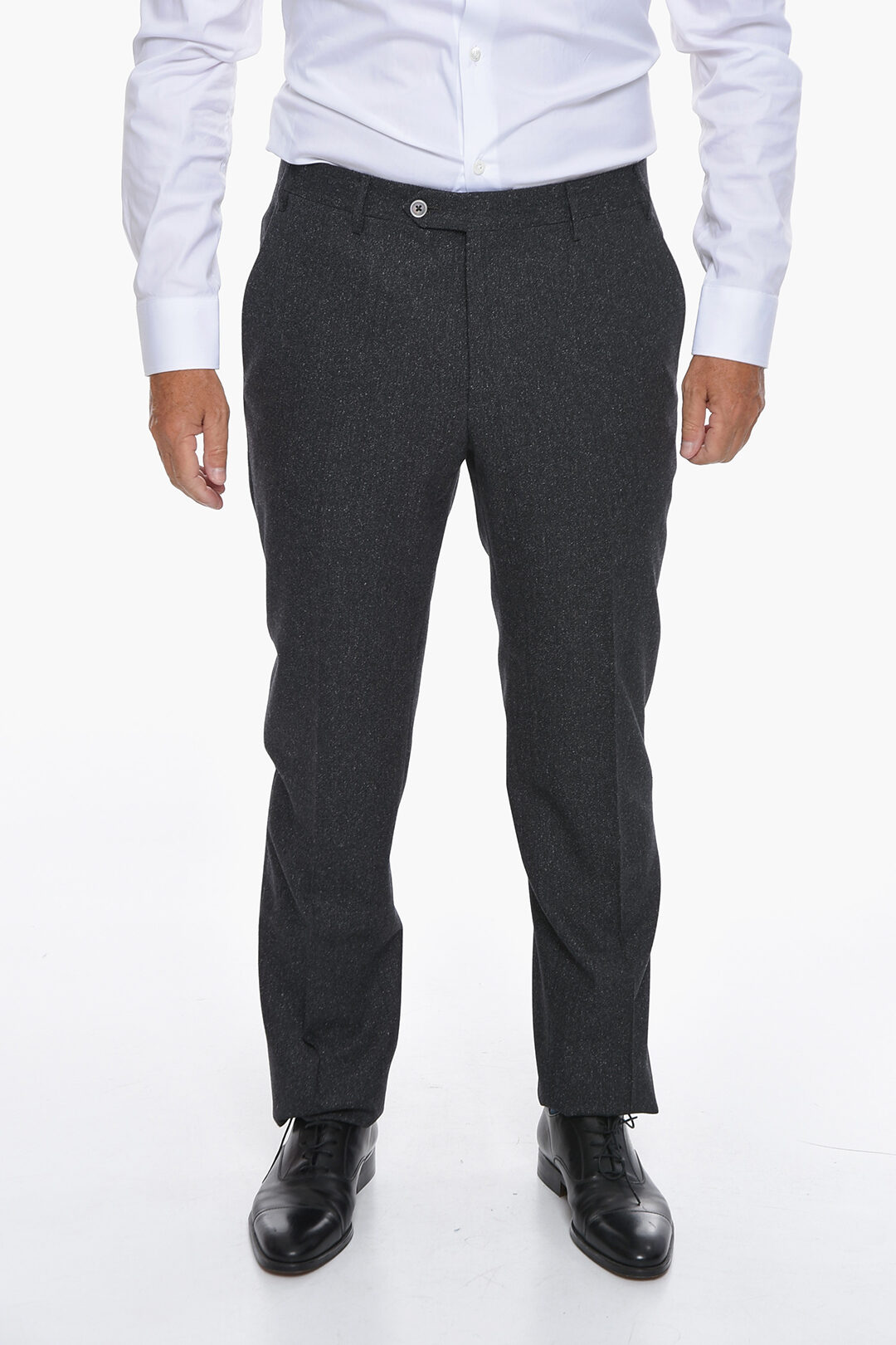 Corneliani Wool and Silk ACADEMY SOFT Suit with Flap Pockets men ...