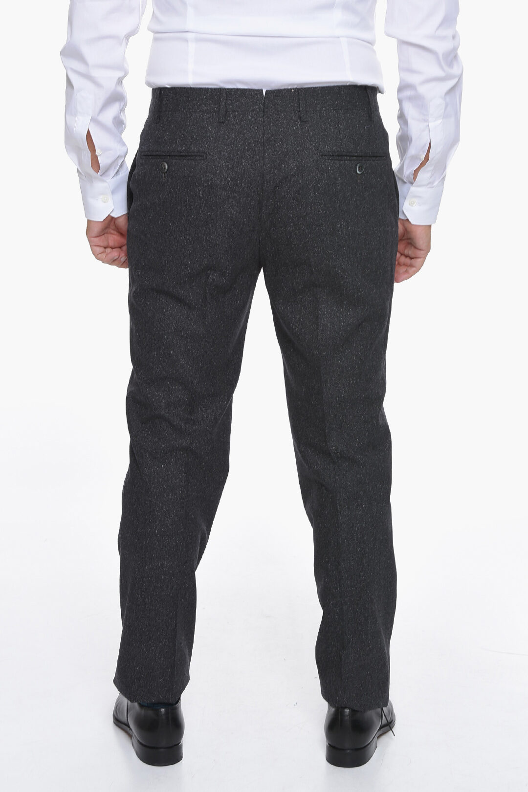 Corneliani Wool and Silk ACADEMY SOFT Suit with Flap Pockets men ...