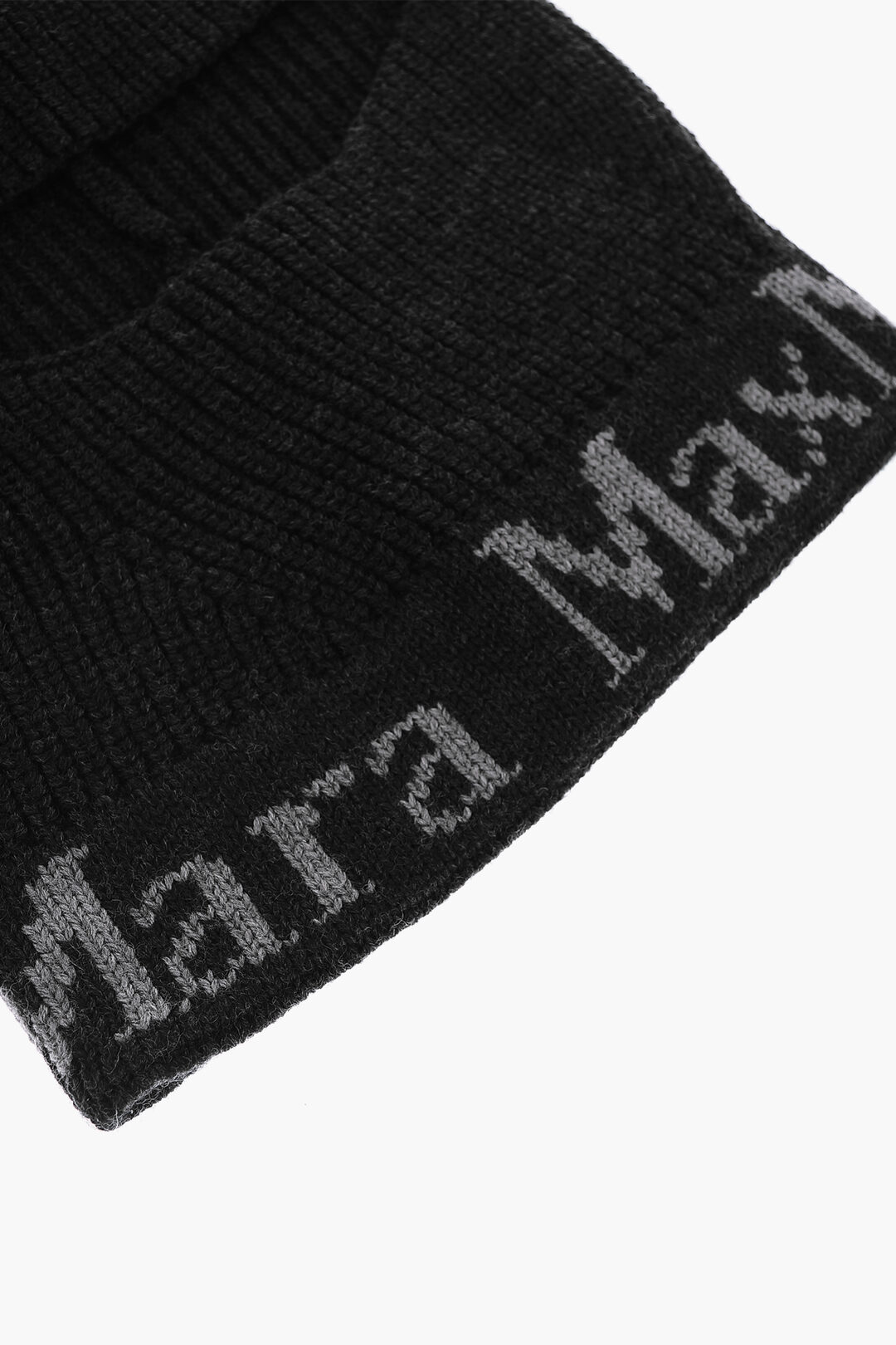 Max Mara Wool Balaclava with Contrasting Logo women - Glamood Outlet