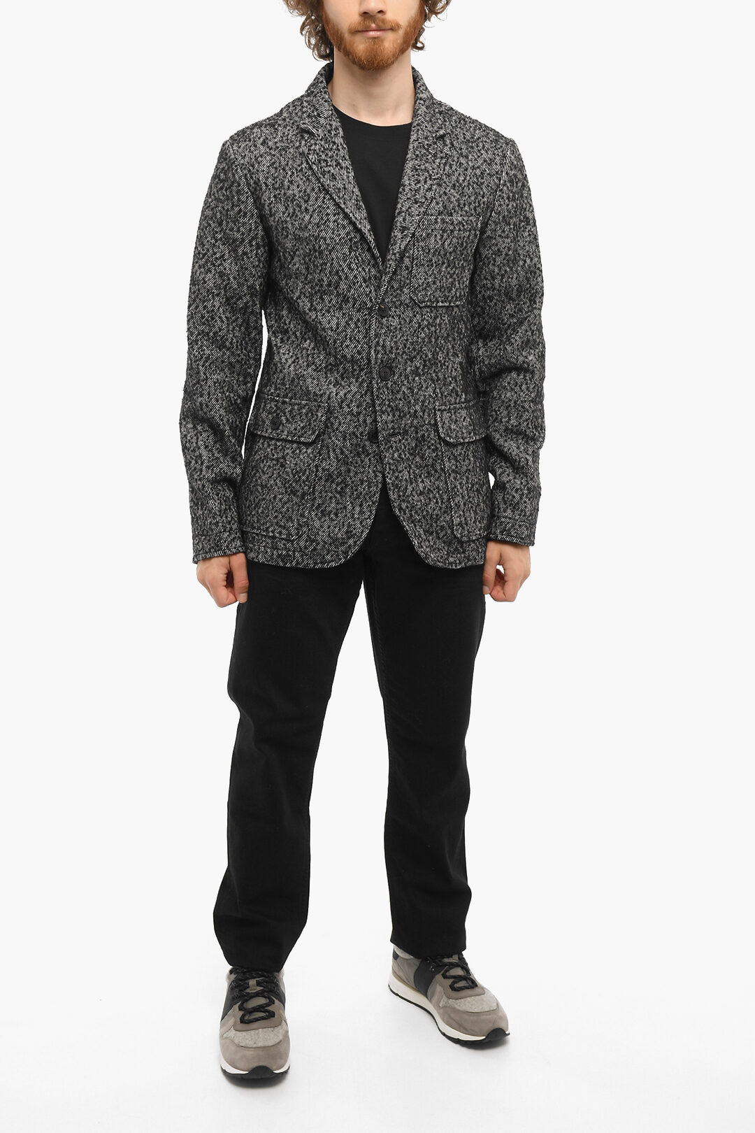 Woolrich Wool Blend 3 Buttons Blazer with Double Pockets men - Glamood ...