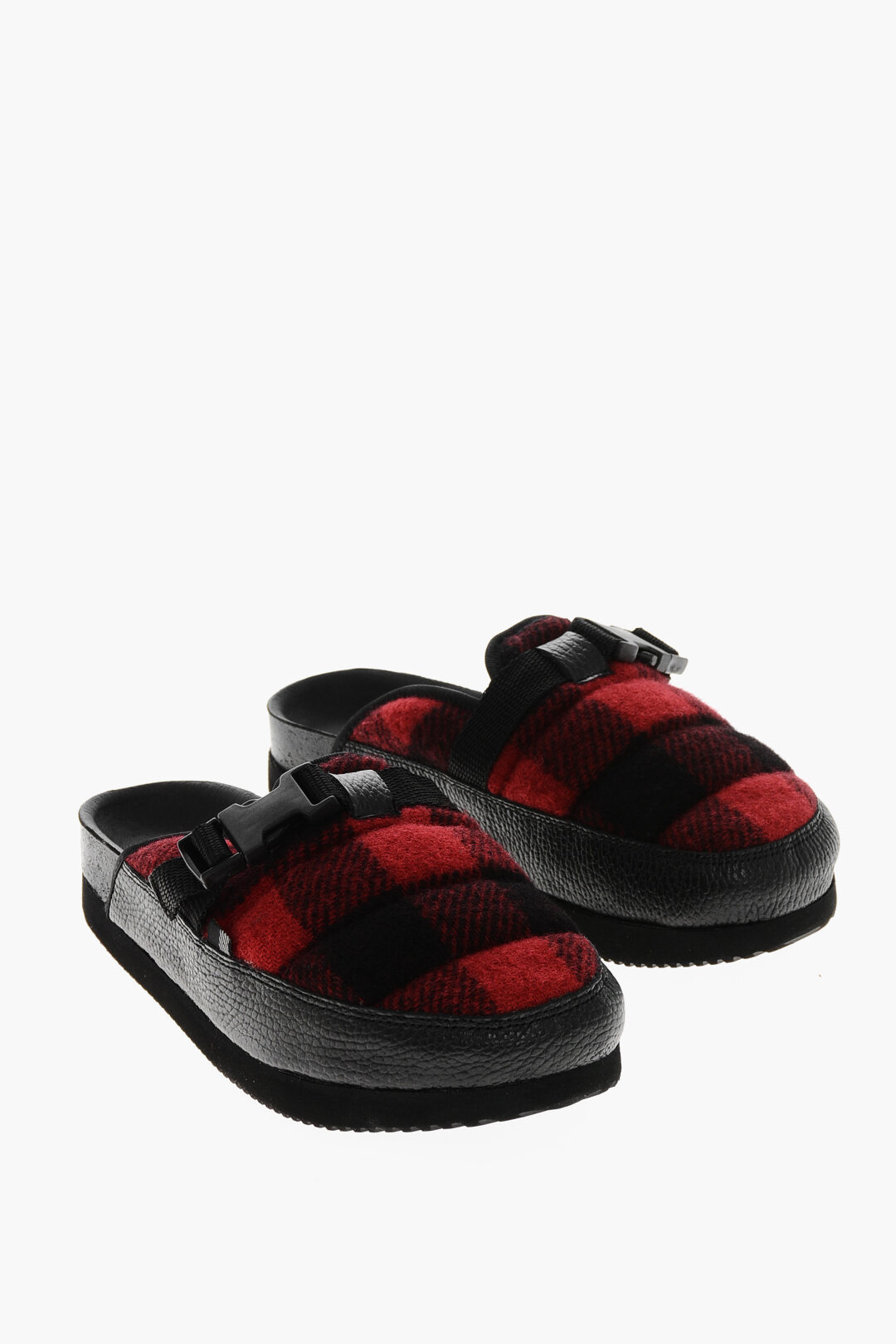 Woolrich Wool Blend ARCTIC Mules with Iconic Pattern men - Glamood Outlet