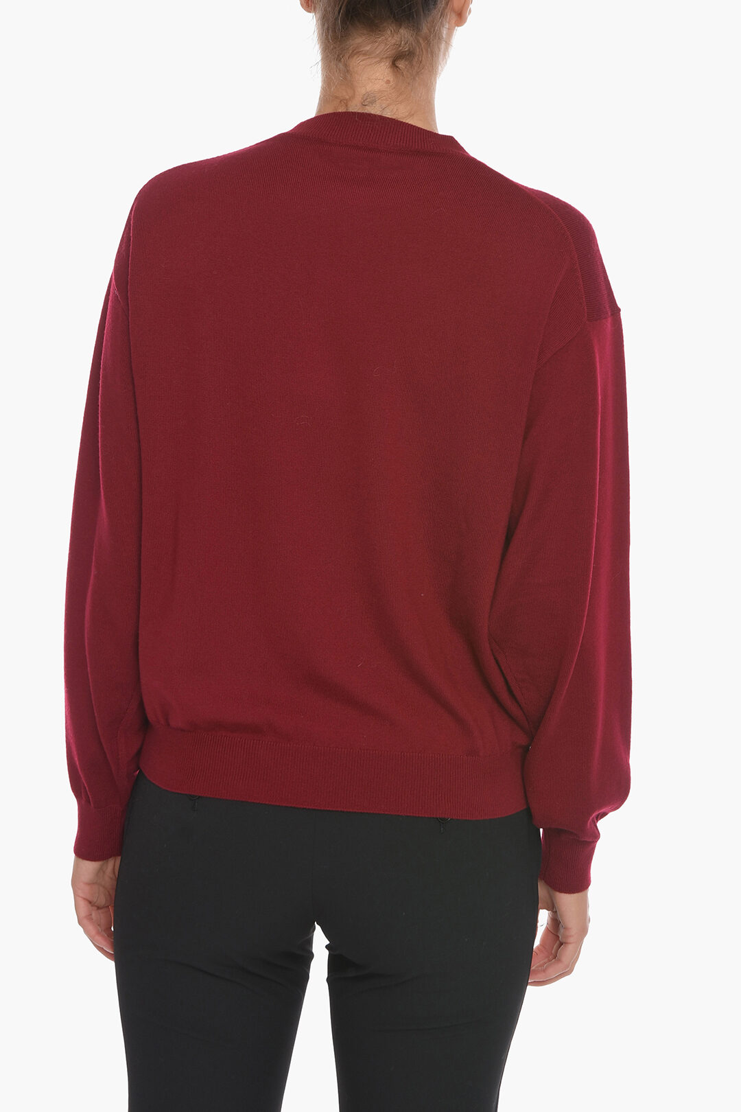 Kenzo Wool CREST Sweater with Embroidered Logo women - Glamood Outlet