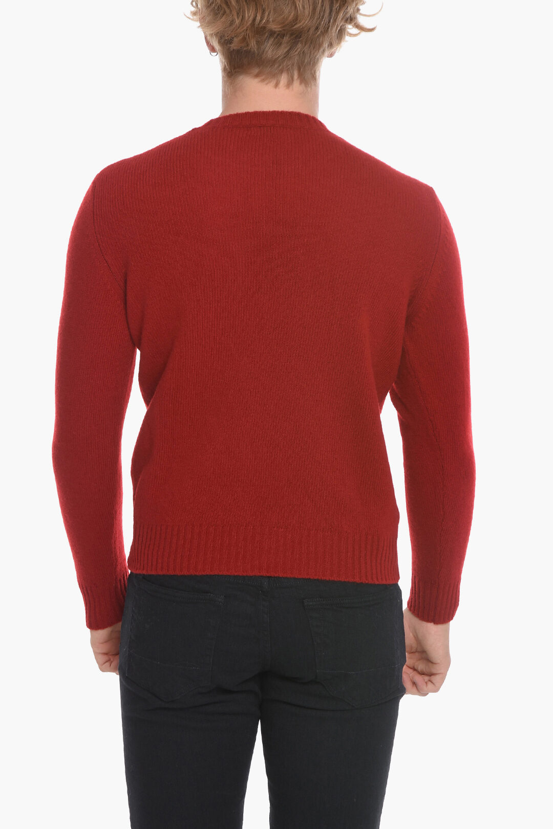 Etro Wool Crewneck Sweater with Embroidery men - Glamood Outlet
