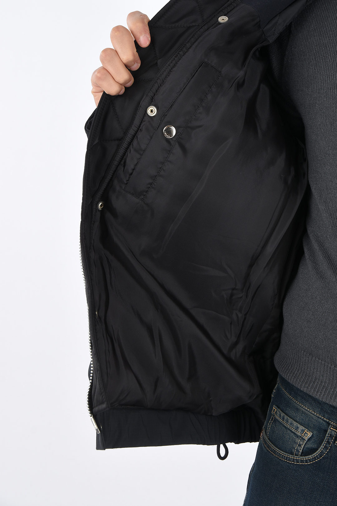 Sacai wool details jacket men - Glamood Outlet